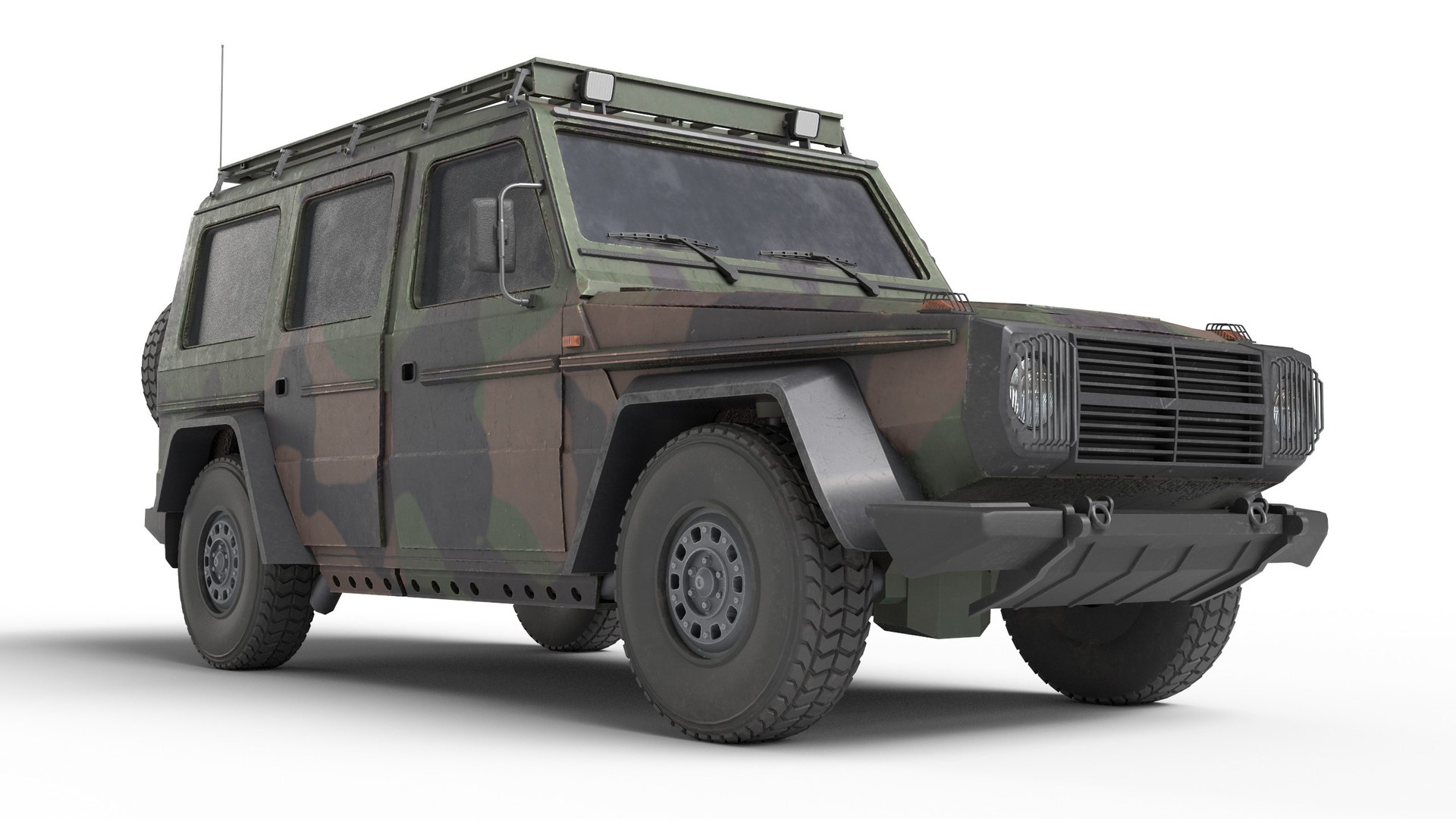 3D Wolf SSA Armored Vehicle Model - TurboSquid 2241195
