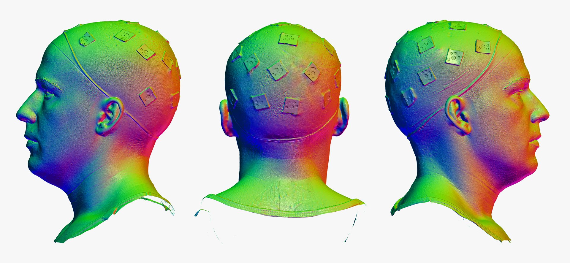 Marcus human head eyes 3D model - TurboSquid 1612915