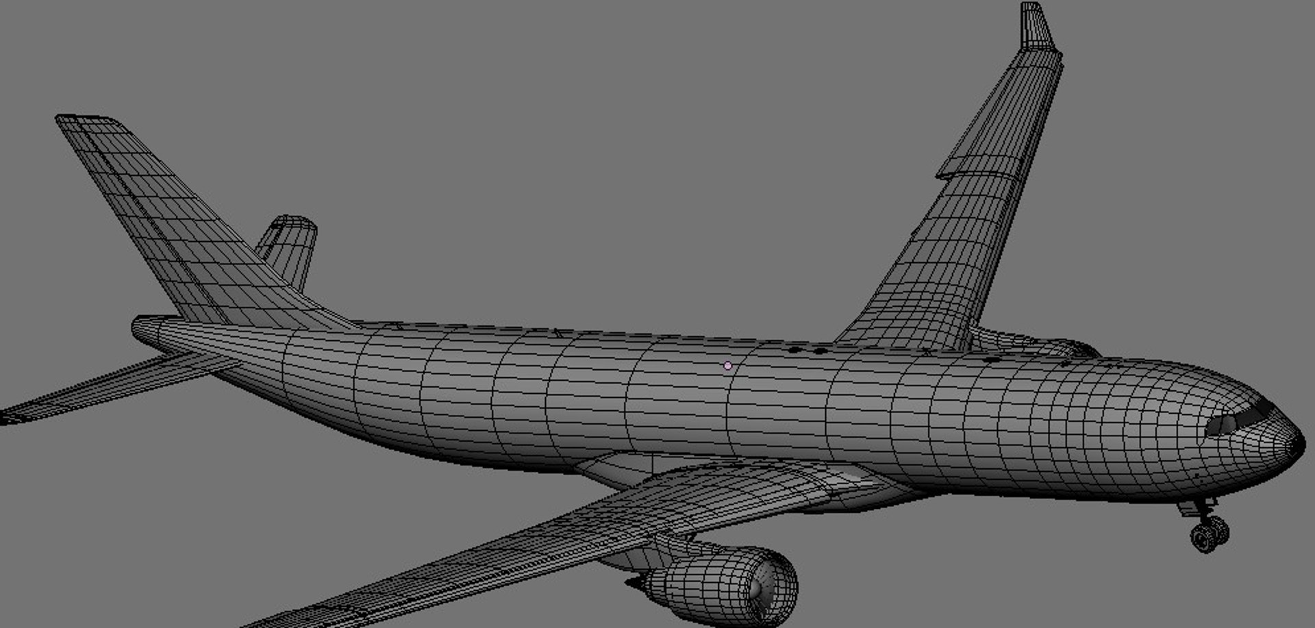3d Airbus A330-300 Iberia Model