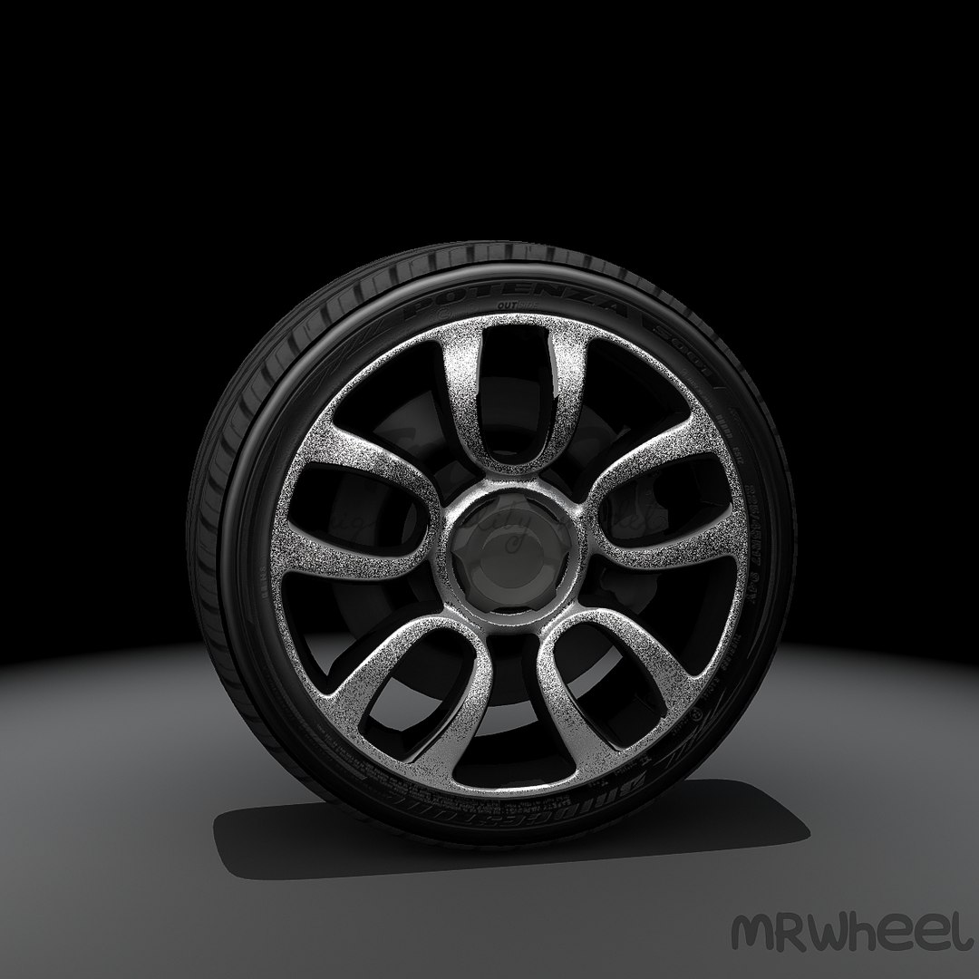 wheel mrwheel 3d model