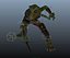 3d kobold lizard gen games model