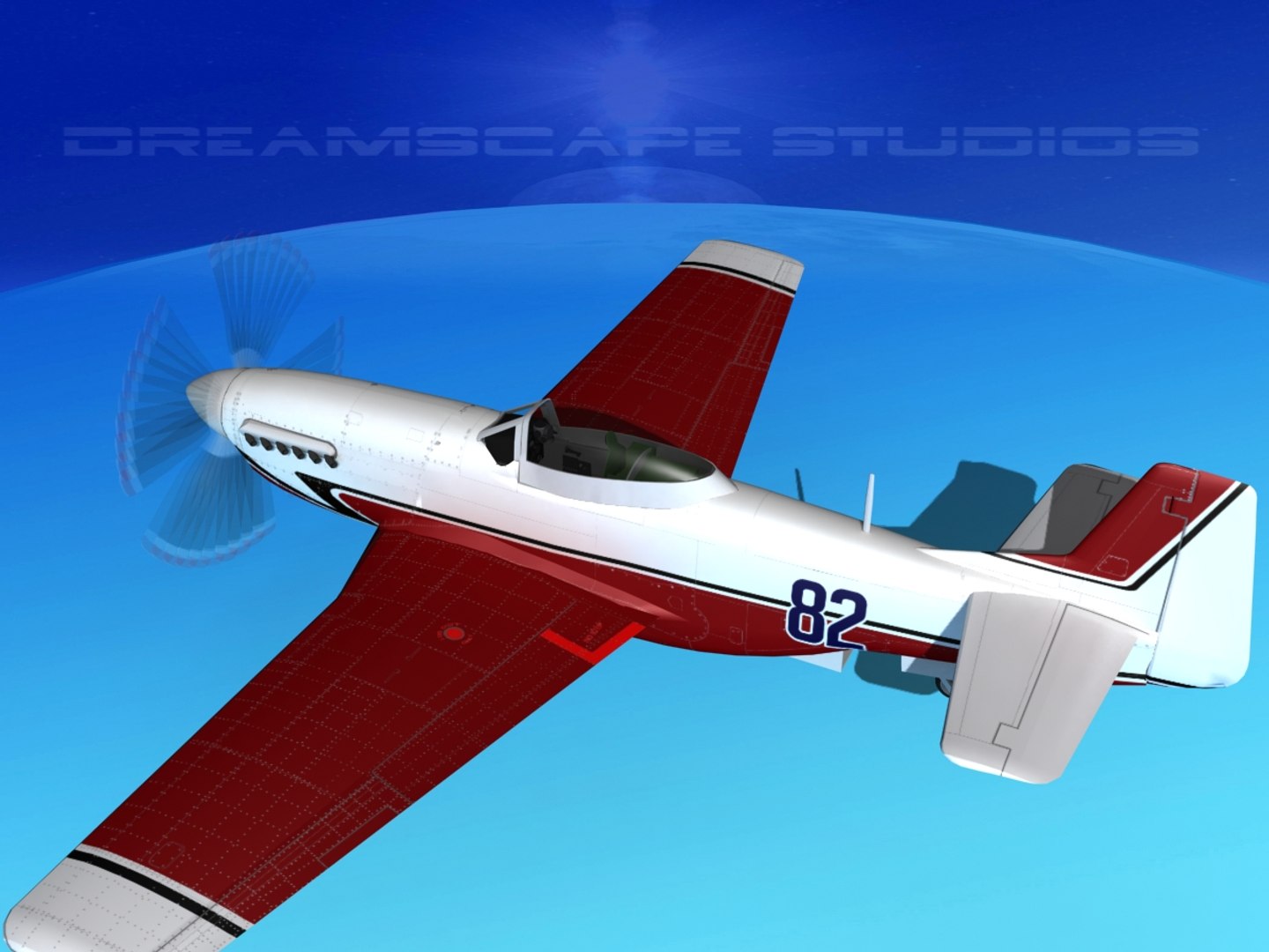 Mustang Cockpit 3D - TurboSquid 1149542