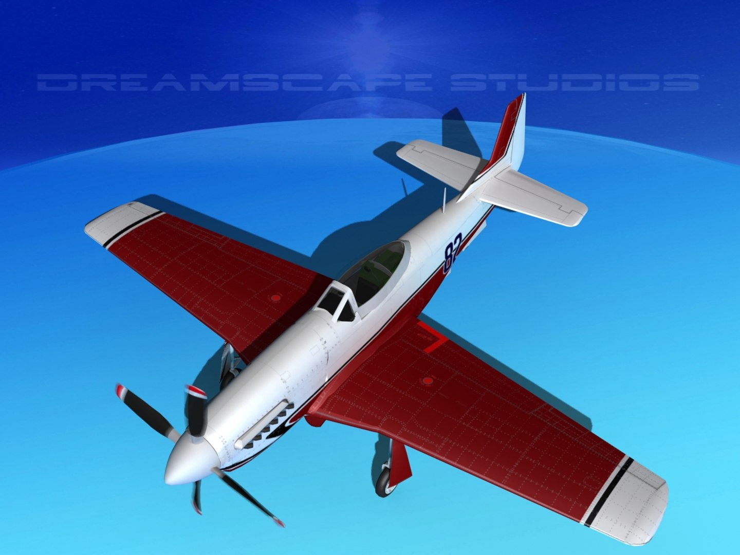 Mustang Cockpit 3D - TurboSquid 1149542