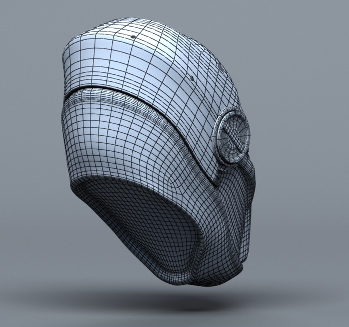 3d scifi helmets
