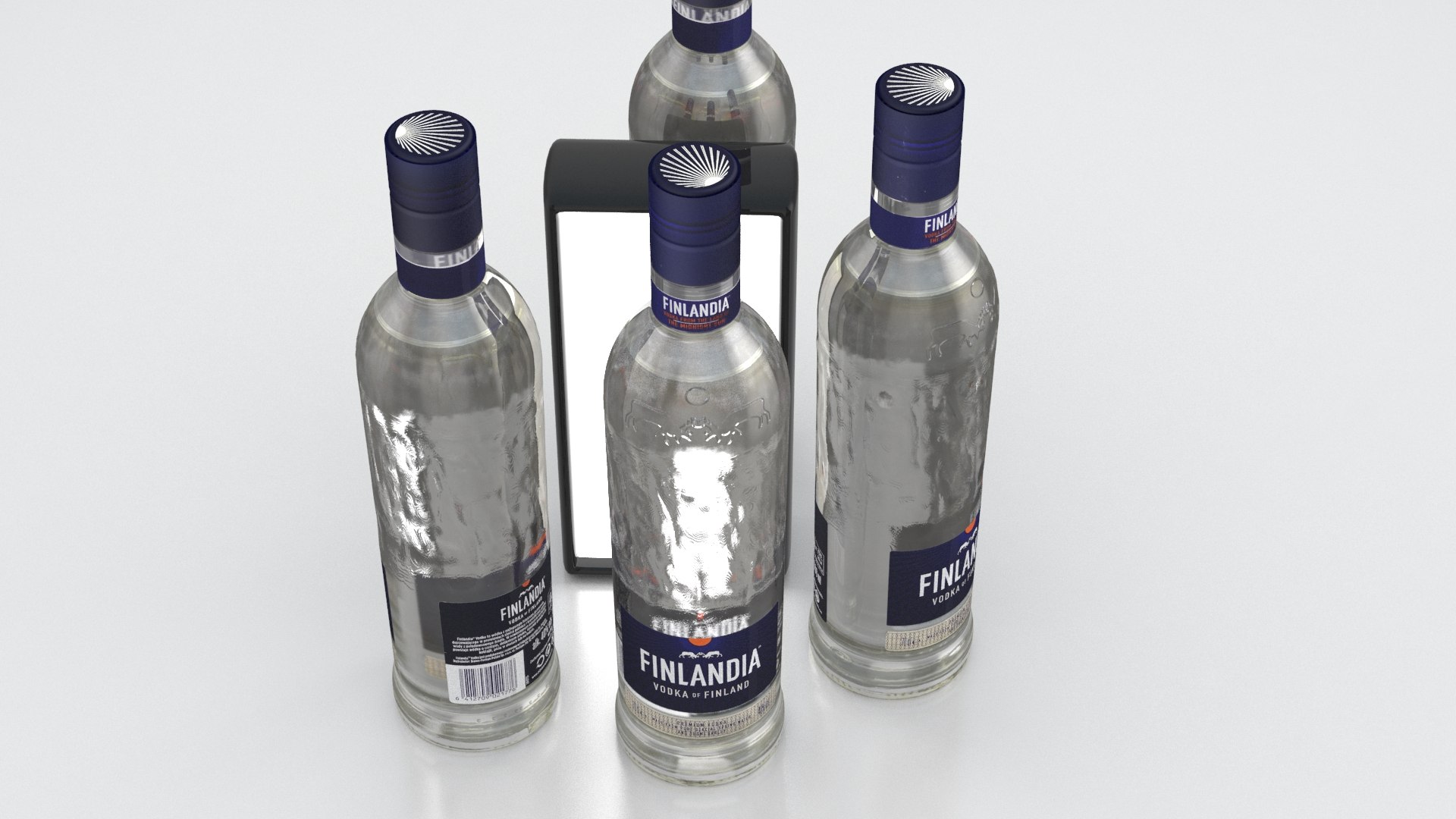 Bottle Alcohol Vodka 3D - TurboSquid 1582672