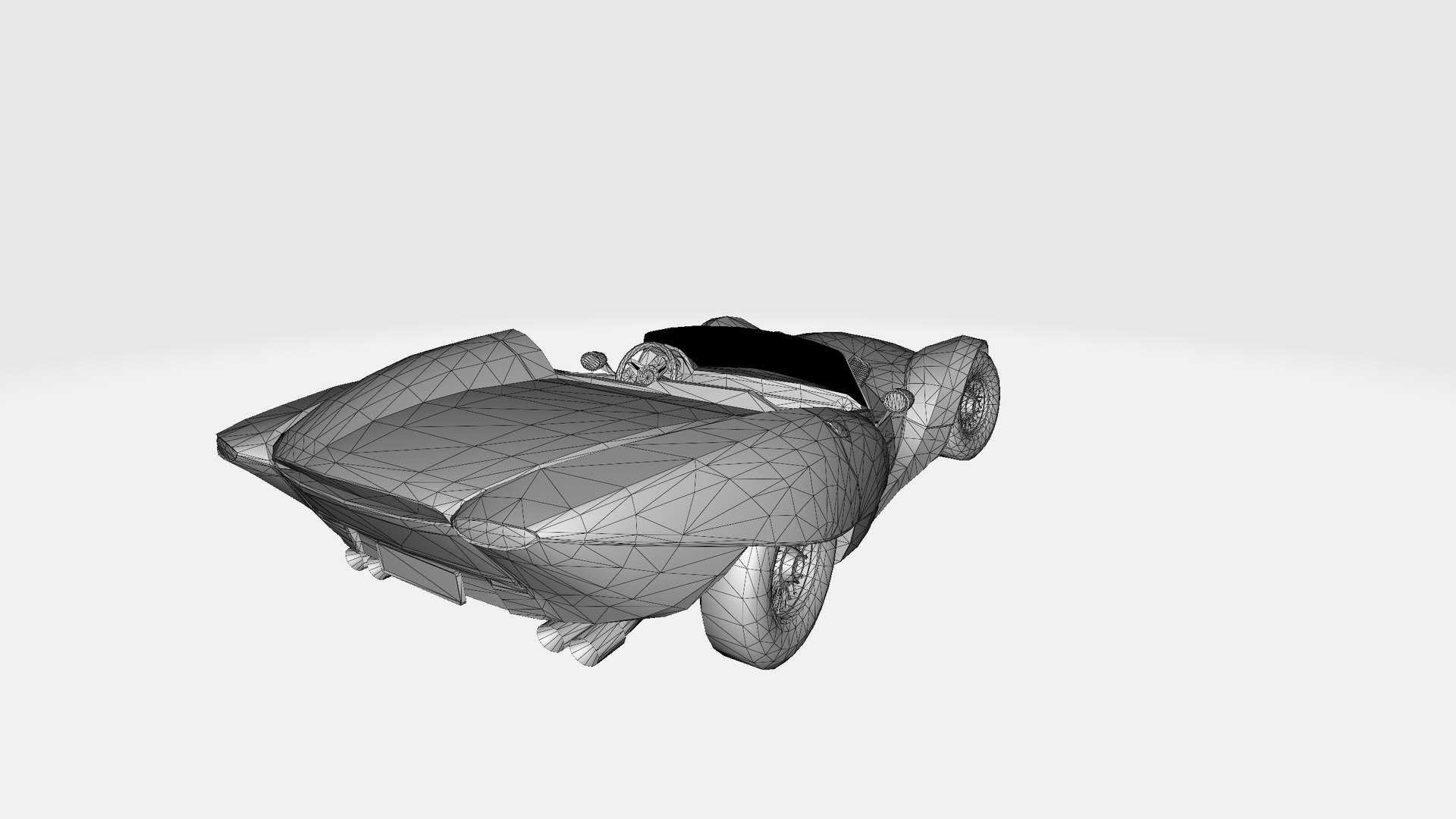 Justice track car black model - TurboSquid 1490669