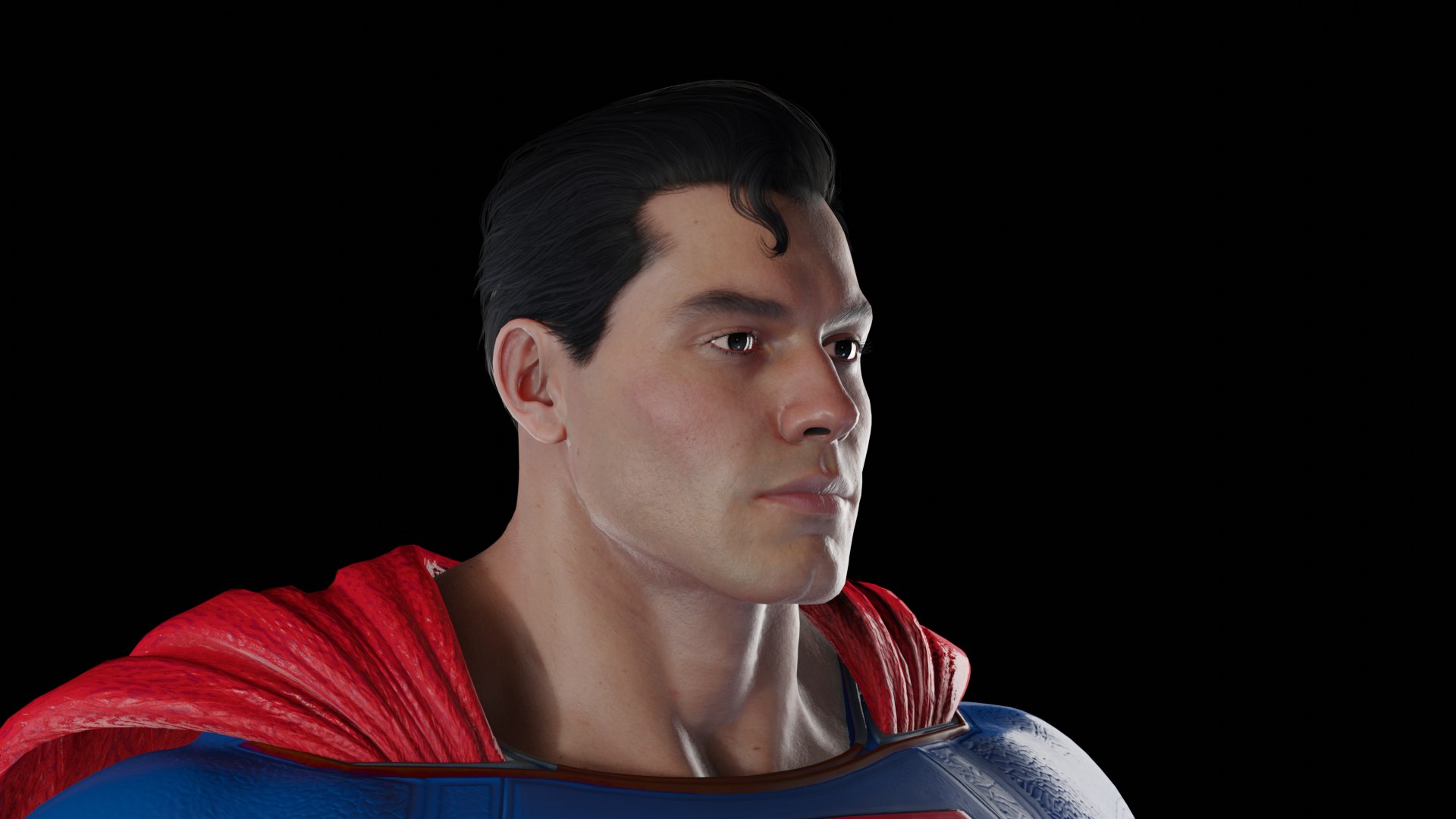 Superman Game Ready 3D Model High Detail Fully Rigged 3D - TurboSquid ...