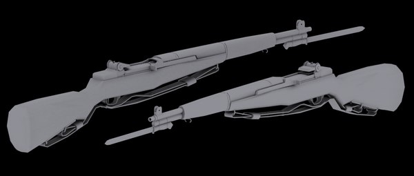 Free 3D M1-Garand Models | TurboSquid