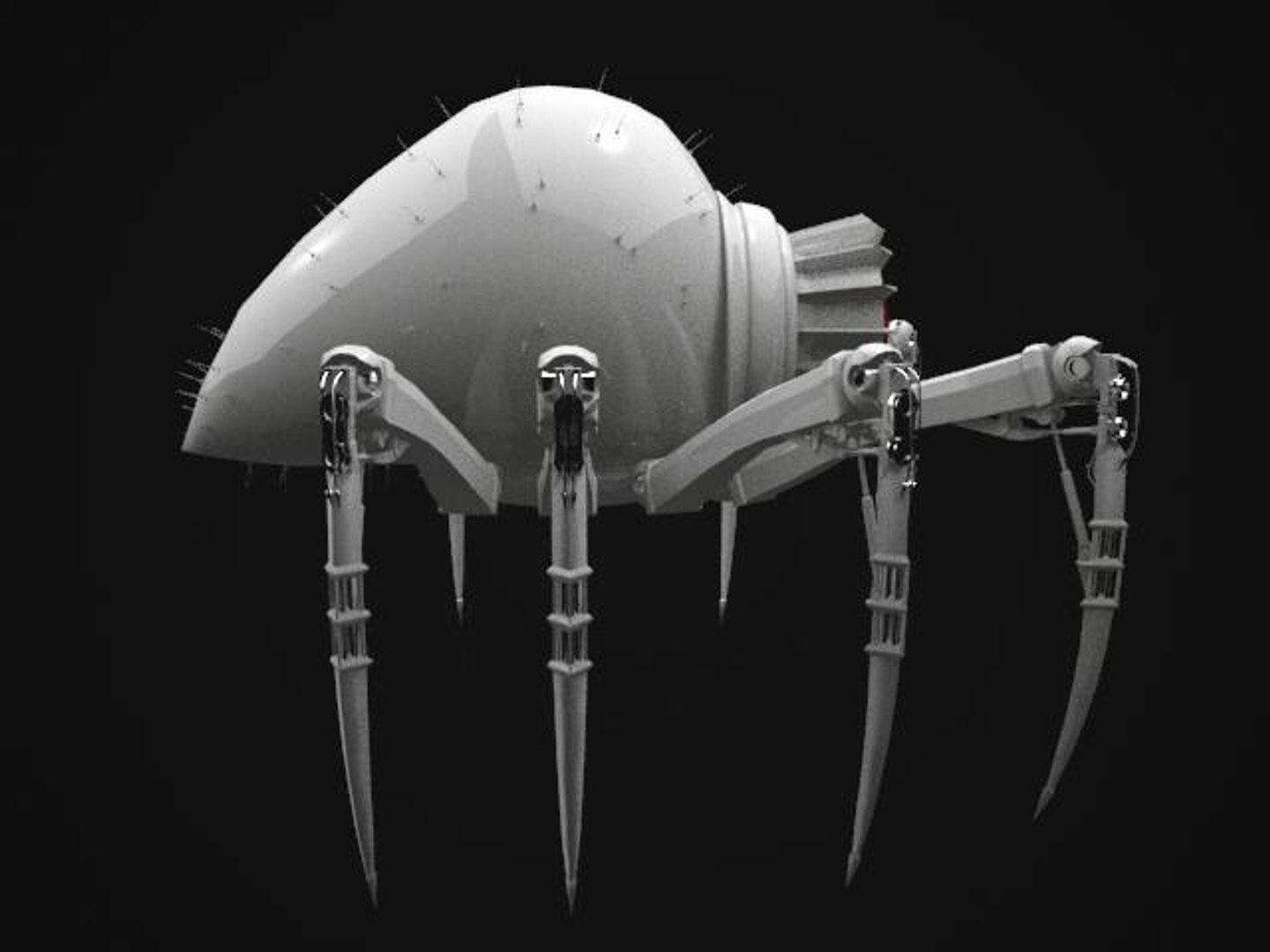 Robot Spider 3d Model