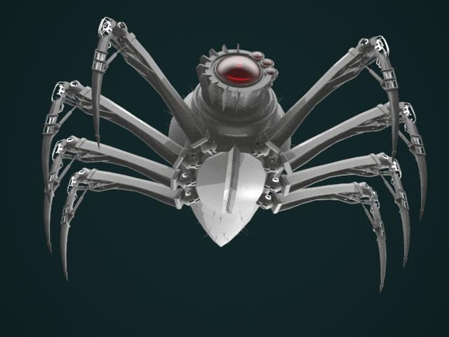 Robot Spider 3d Model