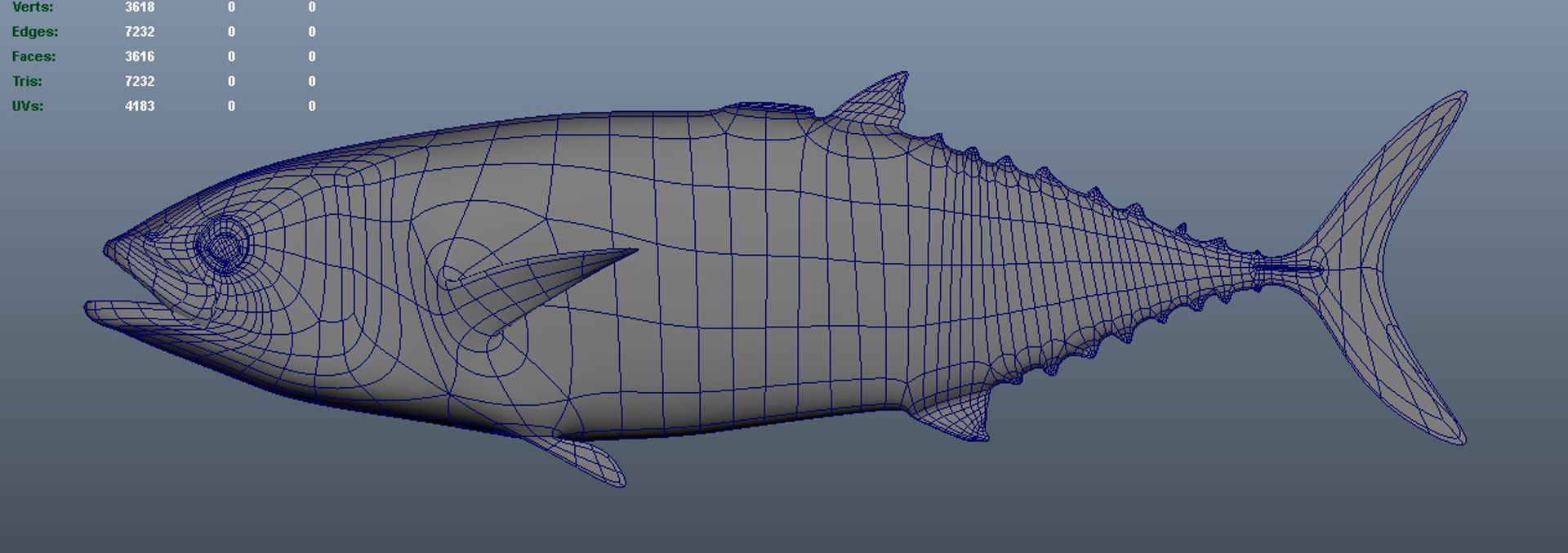 Bluefintuna Tuna 3D Model - TurboSquid 1354028