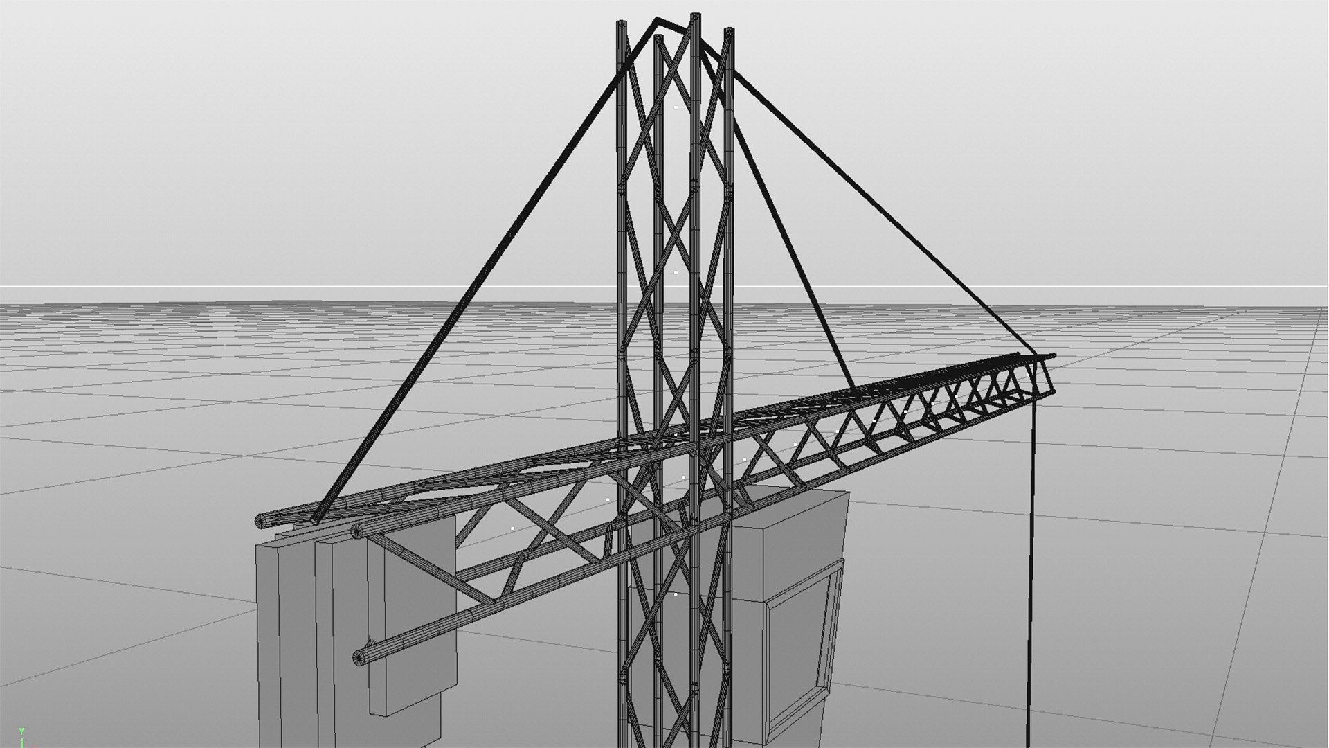 3D Crane Model - TurboSquid 1988813