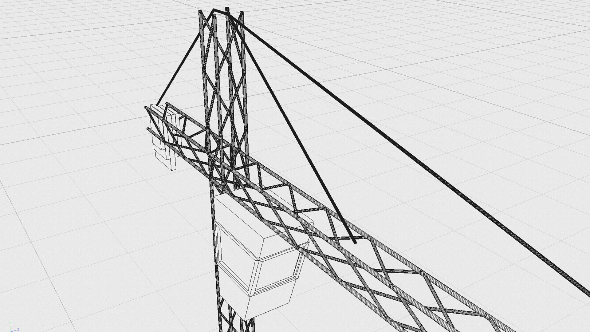 3D Crane Model - TurboSquid 1988813