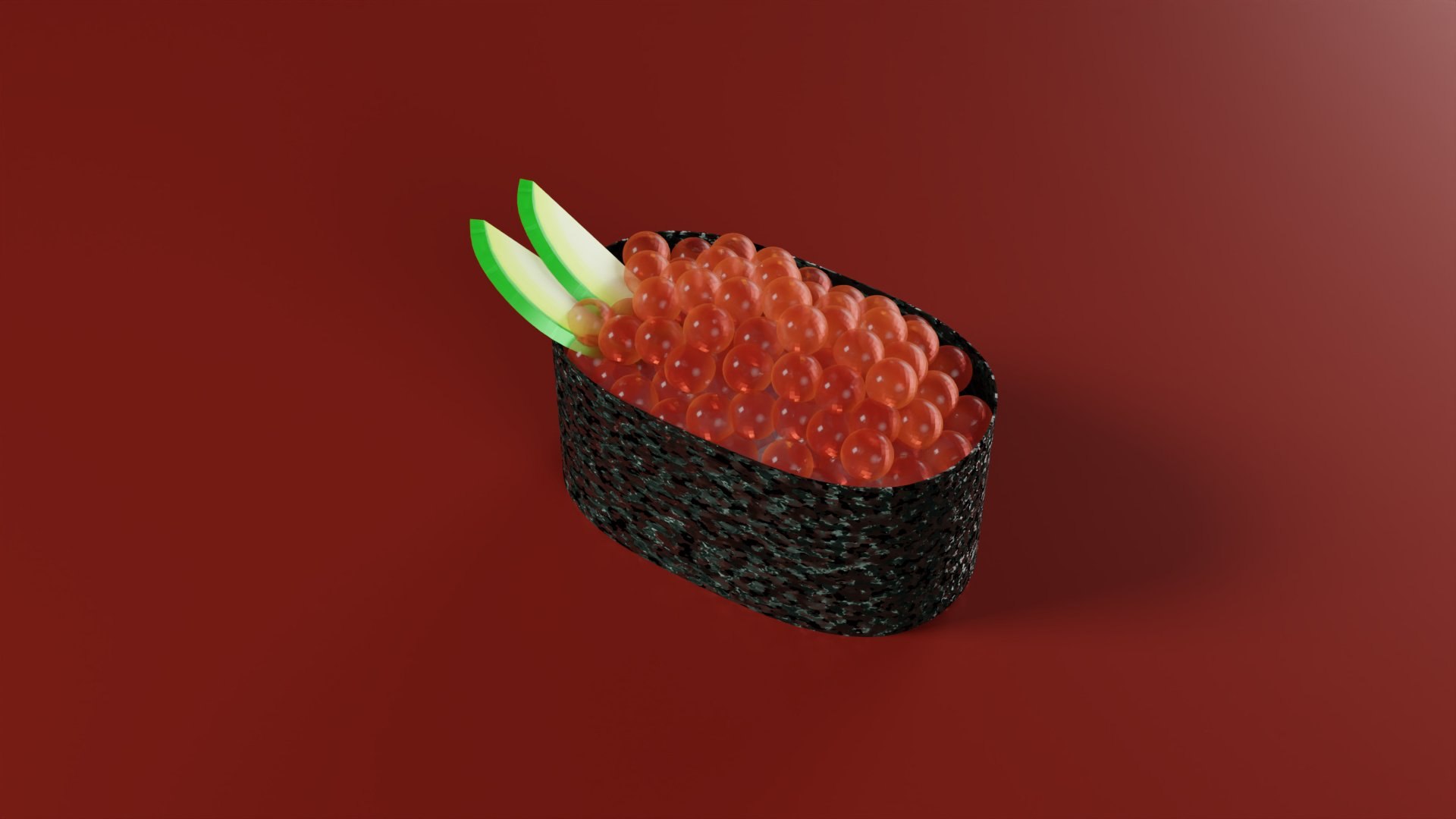 3D Model Sushi - TurboSquid 2334851