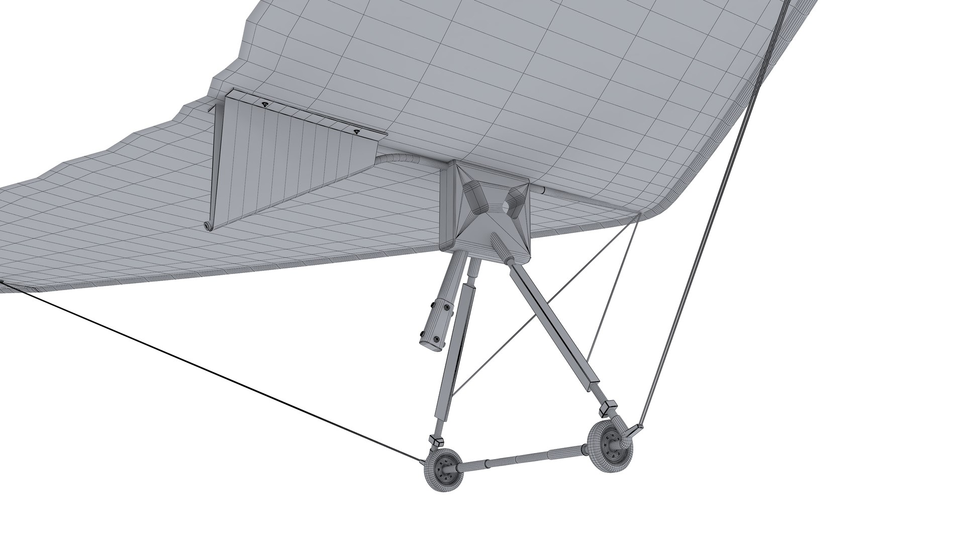 Flexible Wing Hang Glider 3D - TurboSquid 2281435