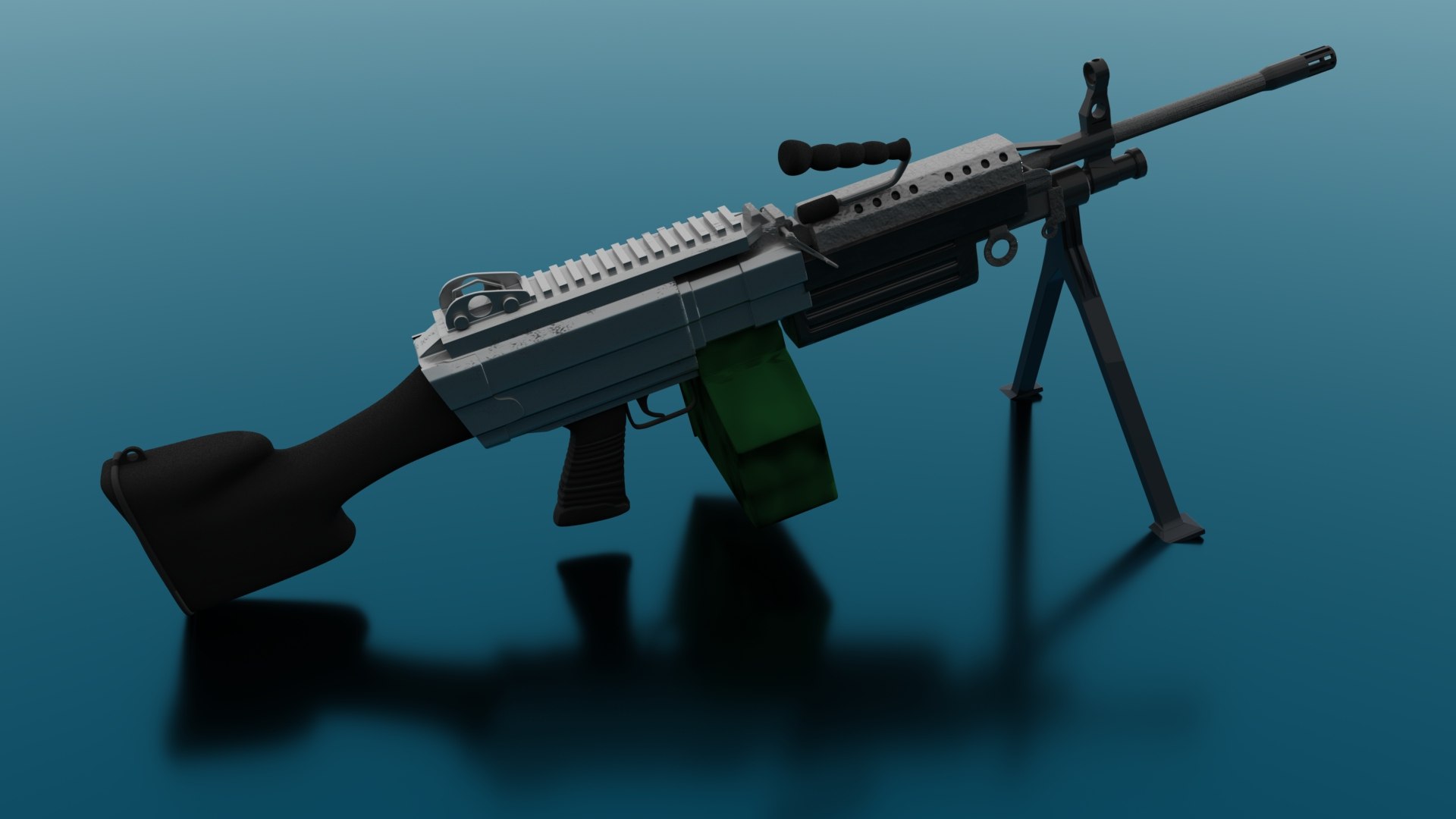3D Model M249 Assets - TurboSquid 1709923