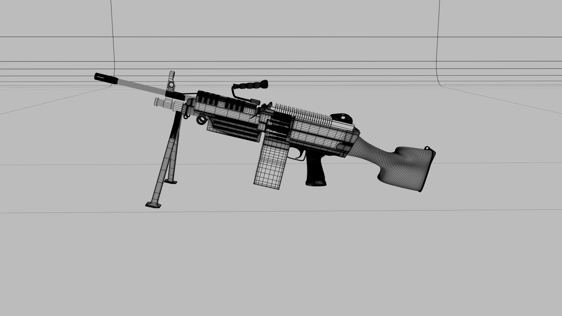 3D model m249 assets - TurboSquid 1709923