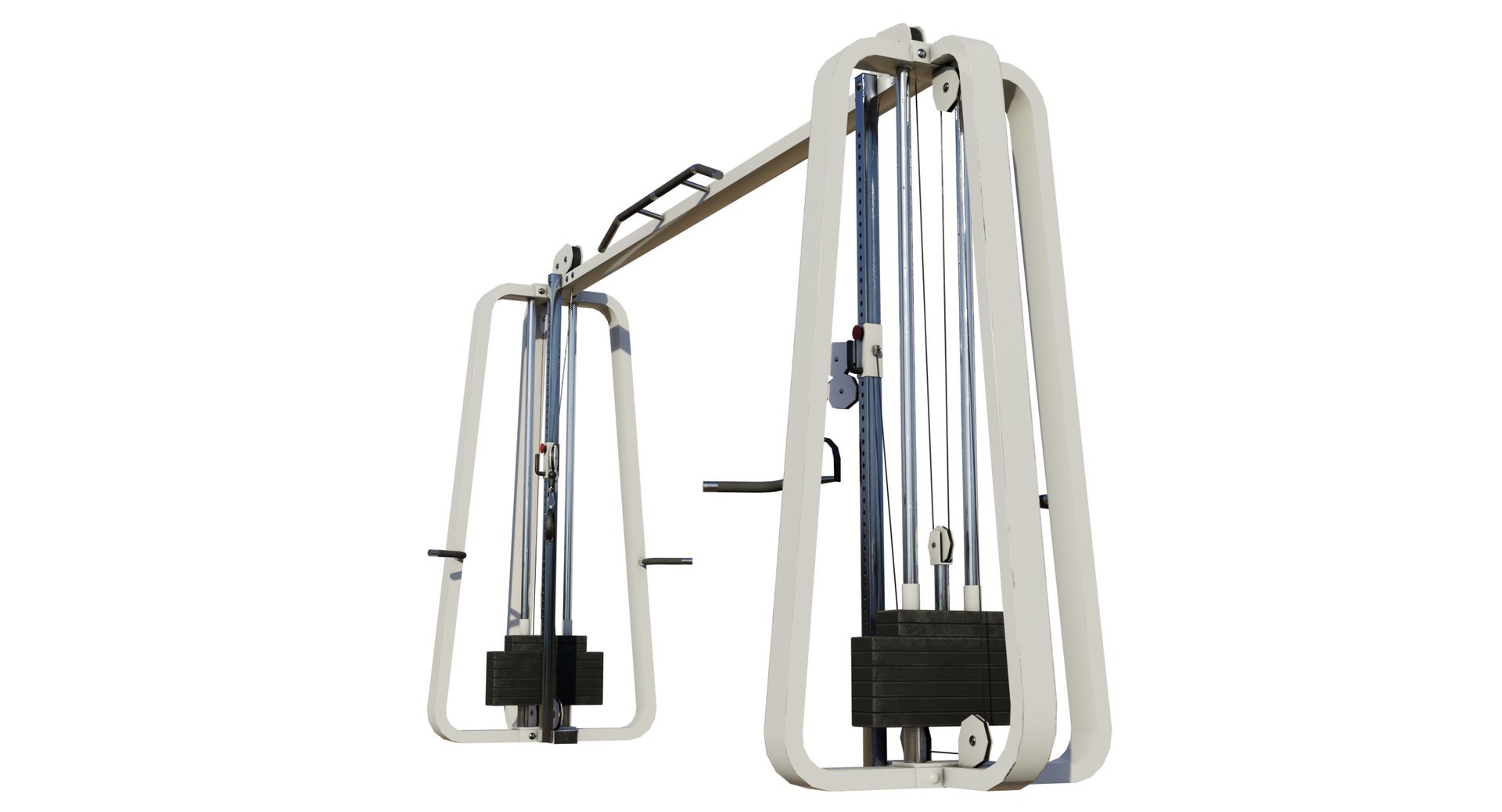 Gym Cablecrossover Machine 3D Model - TurboSquid 1302811