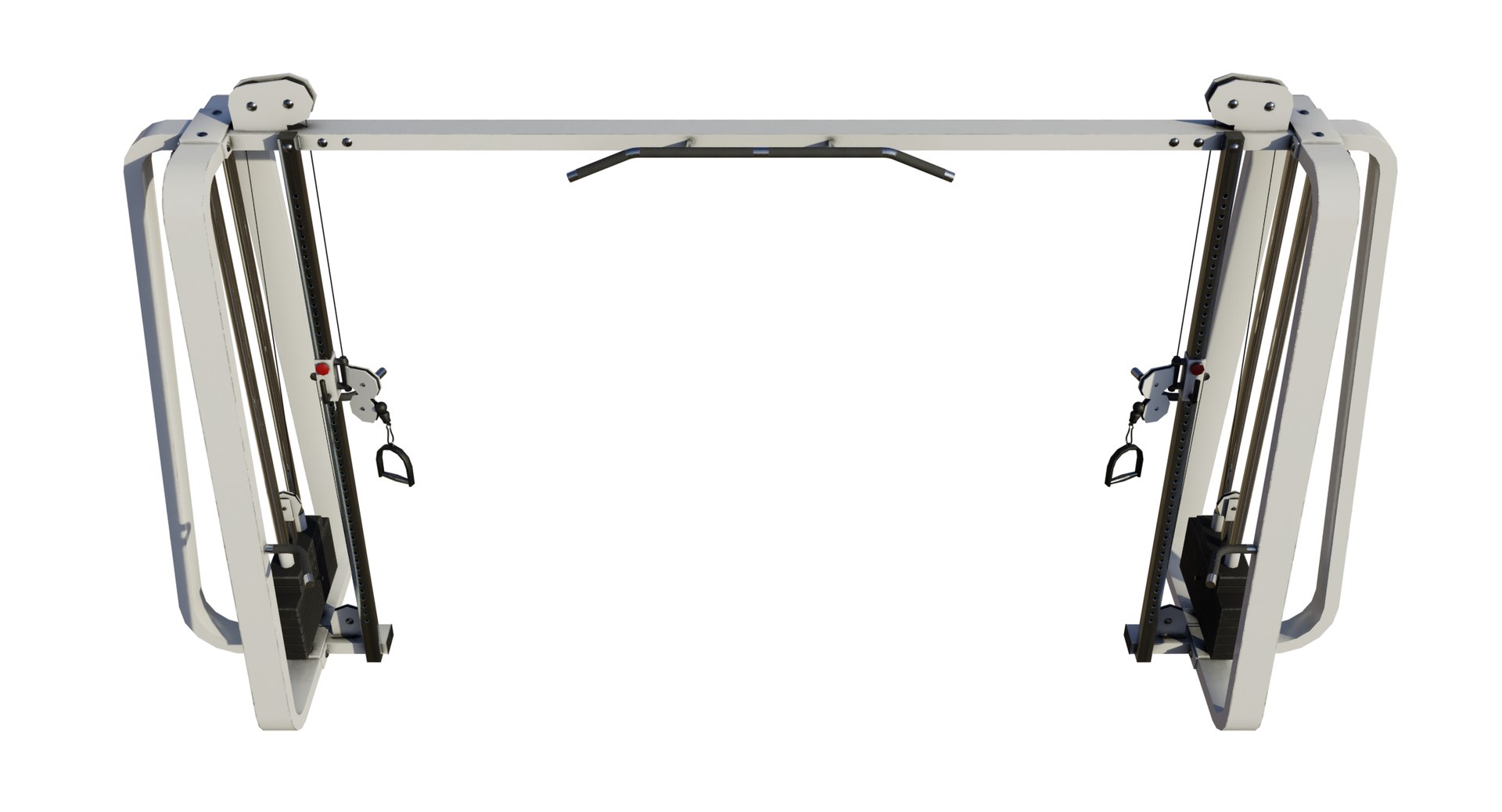 Gym Cablecrossover Machine 3D Model - TurboSquid 1302811