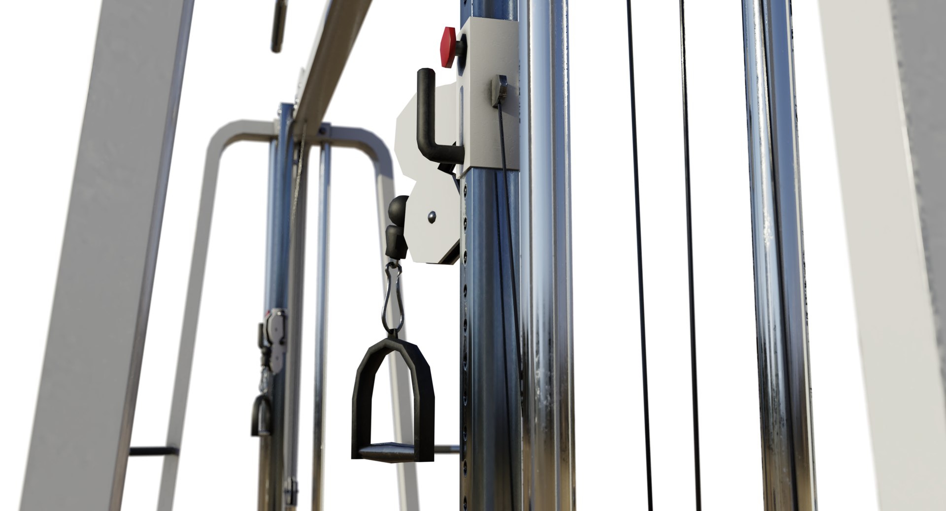 Gym Cablecrossover Machine 3D Model - TurboSquid 1302811
