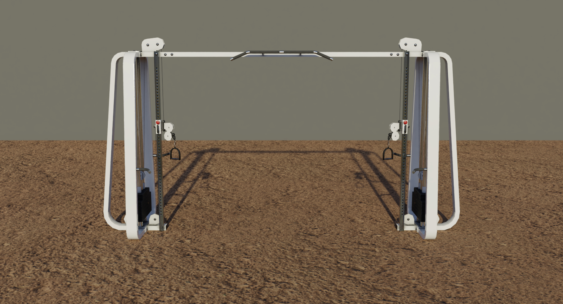 Gym Cablecrossover Machine 3D Model - TurboSquid 1302811