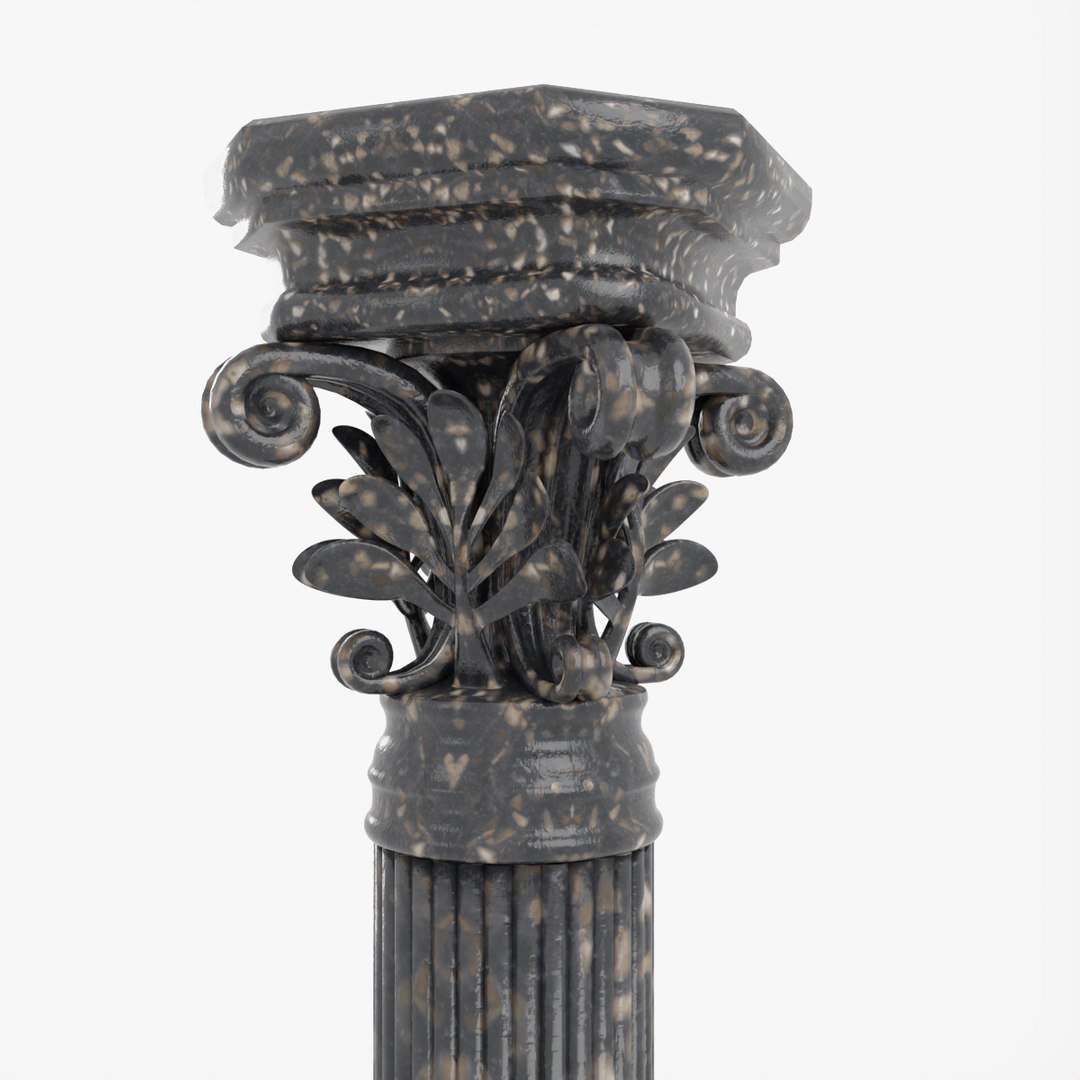 3D Column Cathedral - TurboSquid 1536053