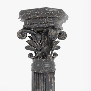 Pillar Blender Models for Download | TurboSquid