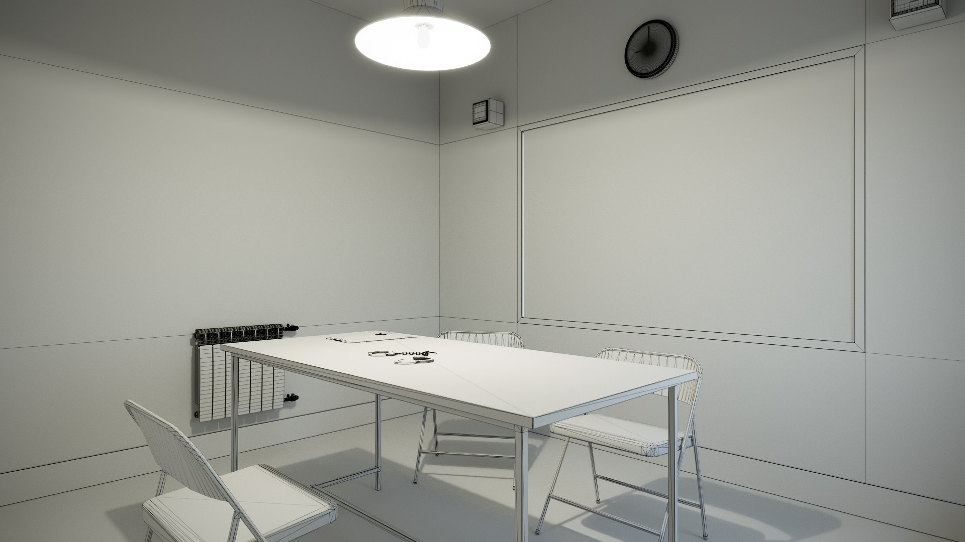 3D Interrogation Room Photorealistic - TurboSquid 2170792