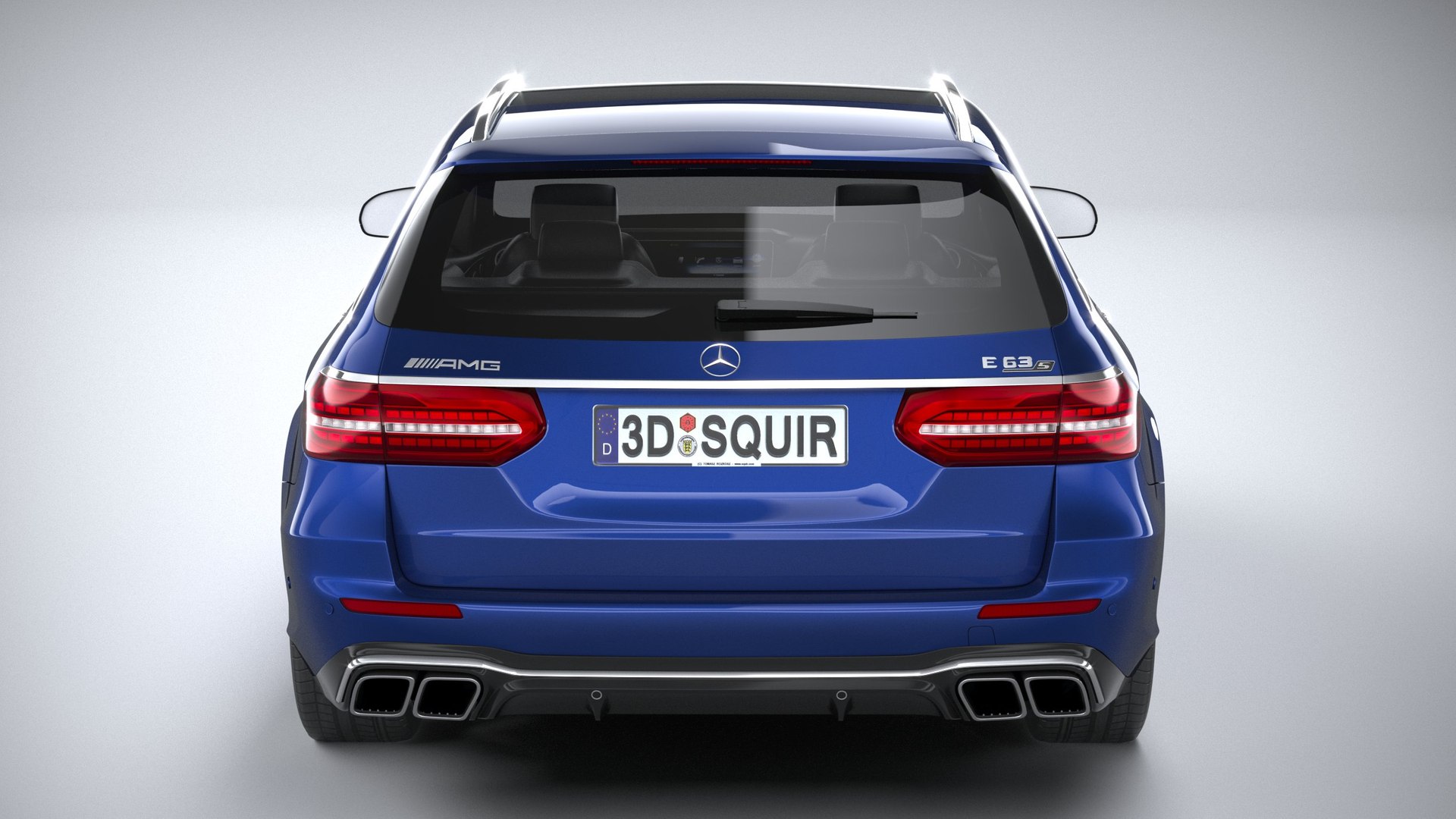 Mercedes e63 estate 3D - TurboSquid 1583848