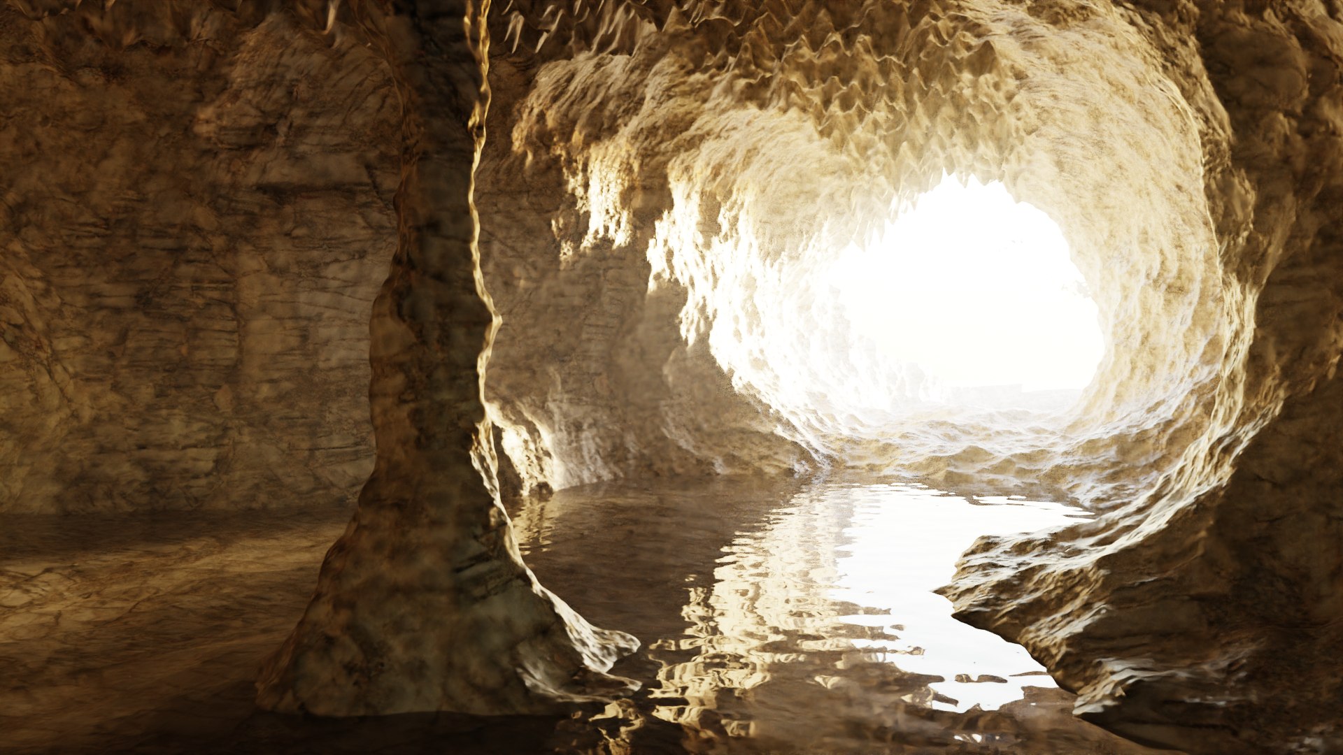 Cave Water 3D Model - TurboSquid 1699685