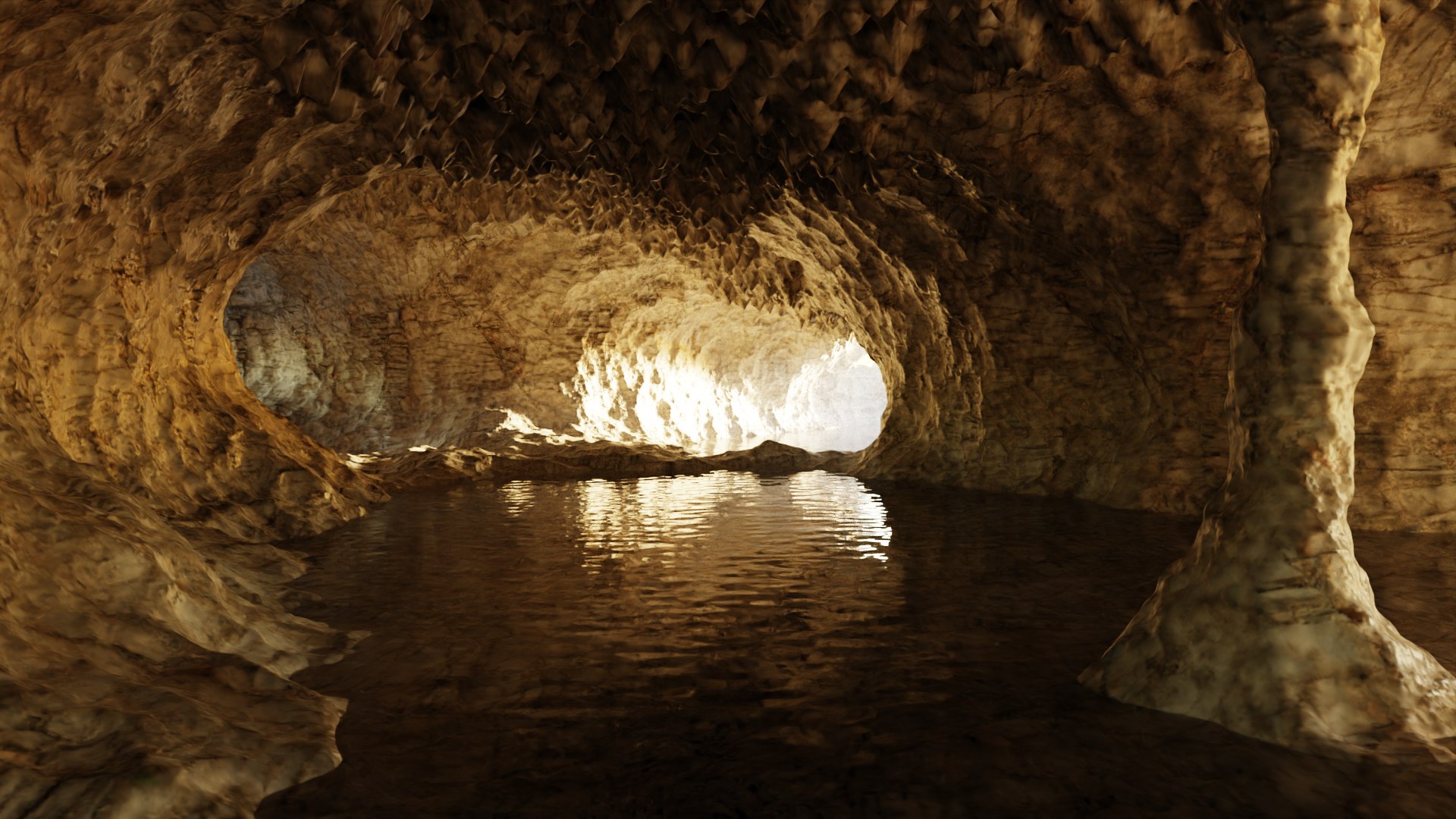 Cave Water 3D Model - TurboSquid 1699685