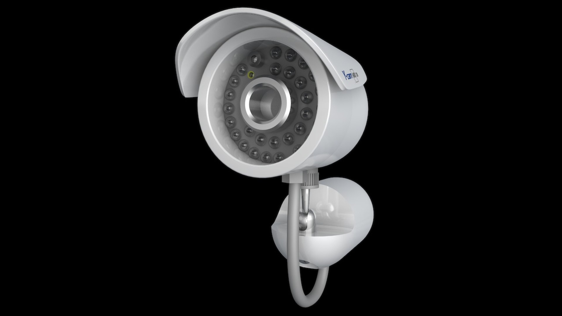 3d Model Of Security Camera