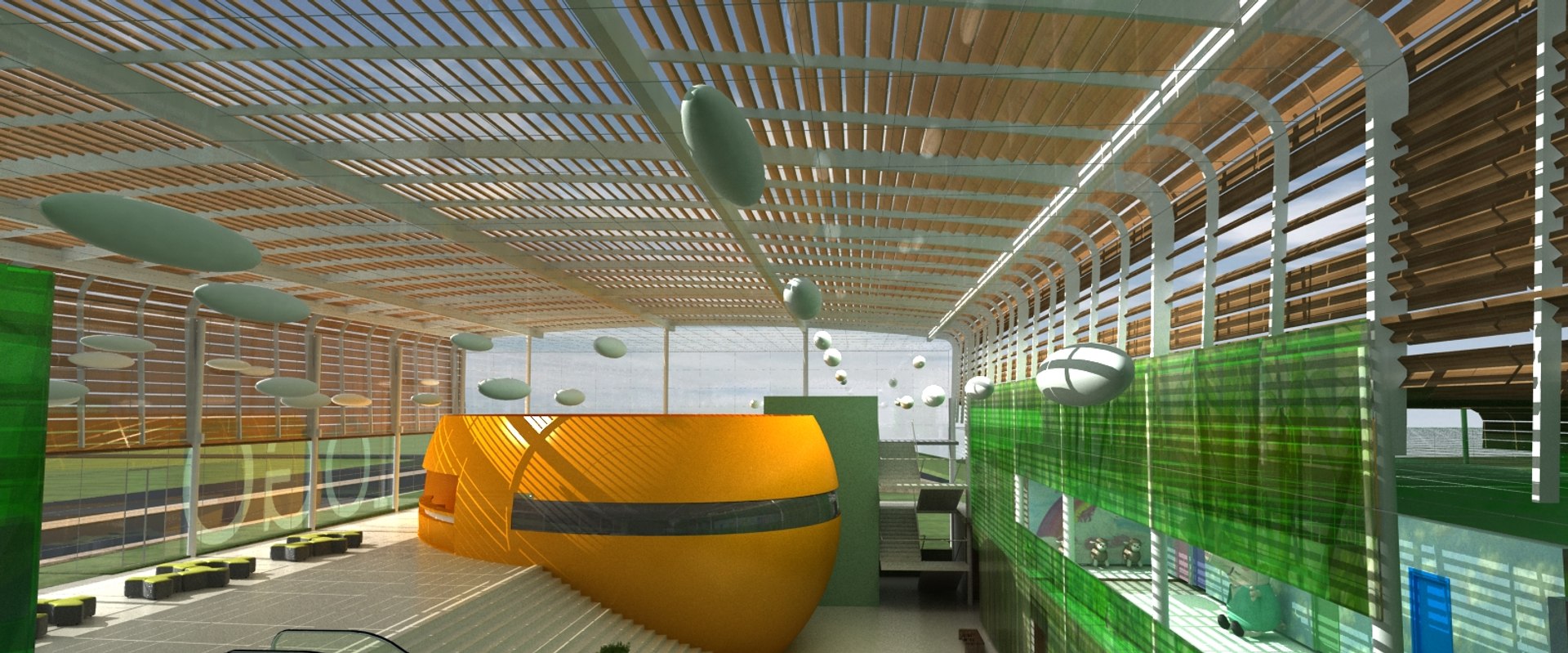 3D Modern Hospital Building - TurboSquid 1594924