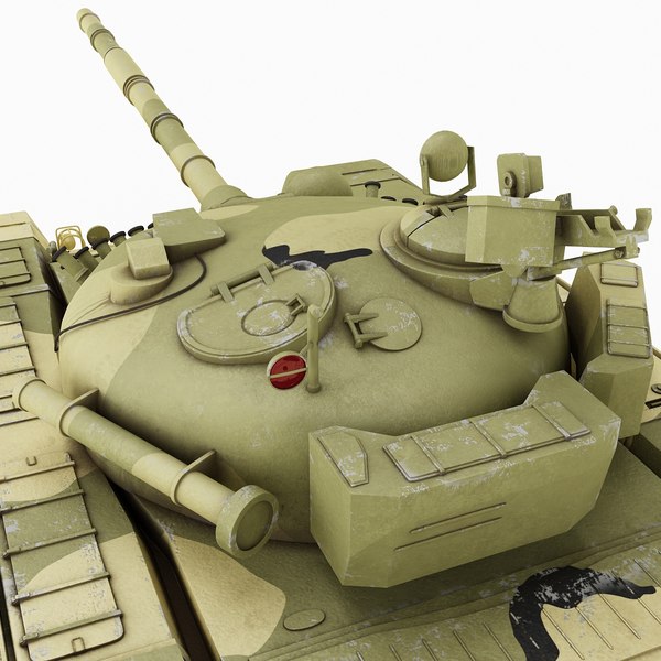 3d obj soviet union t-72 main