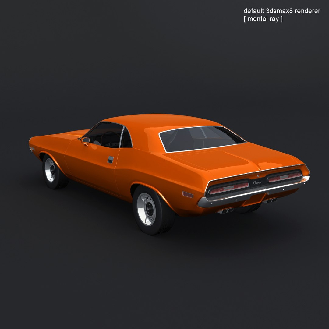 Dodge Challenger 3d Model