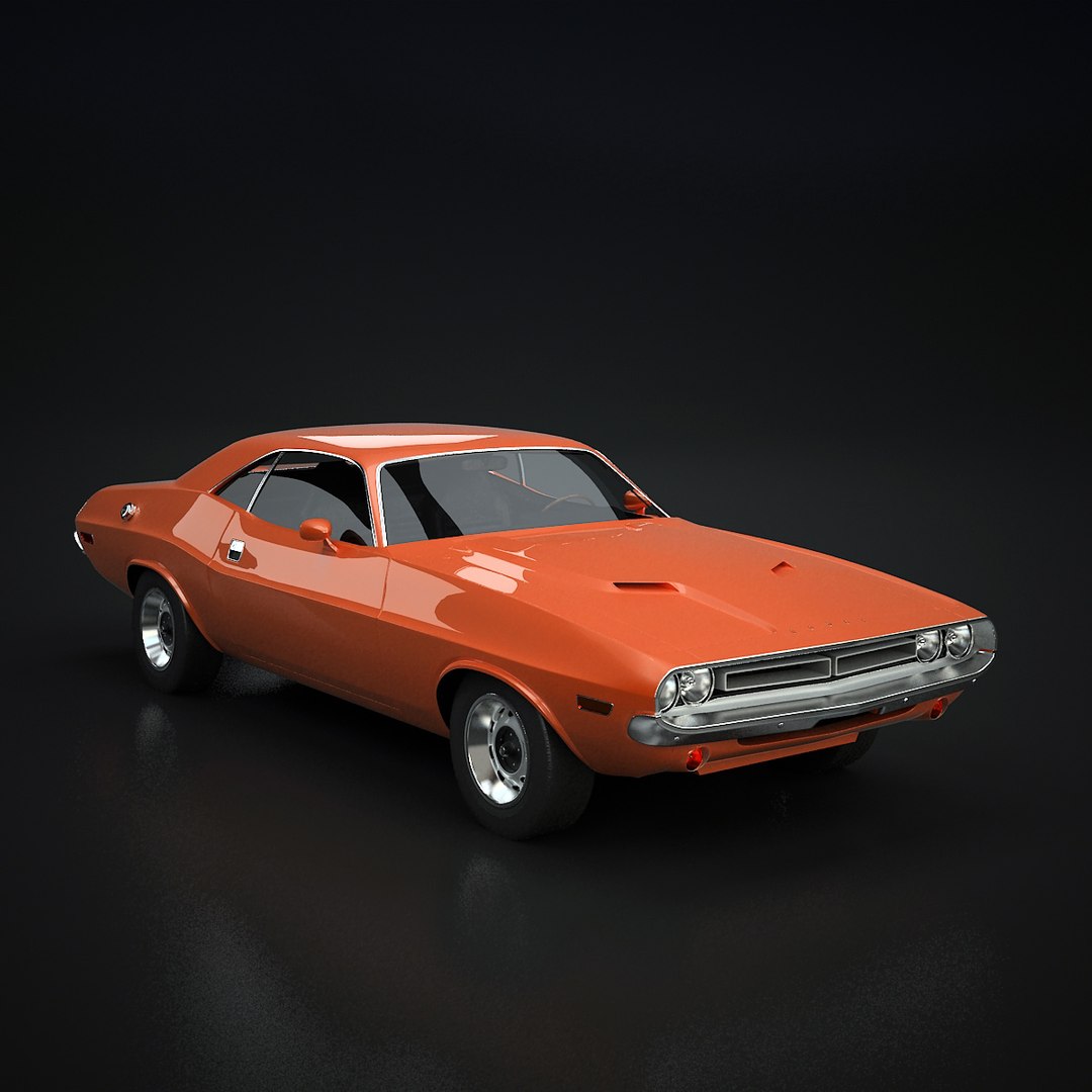 Dodge Challenger 3d Model