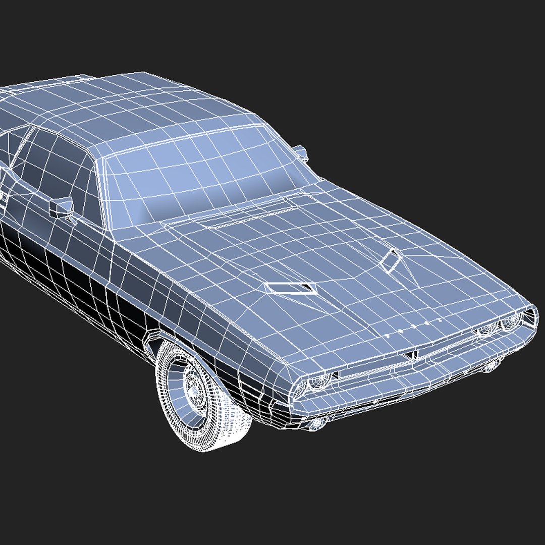 Dodge Challenger 3d Model