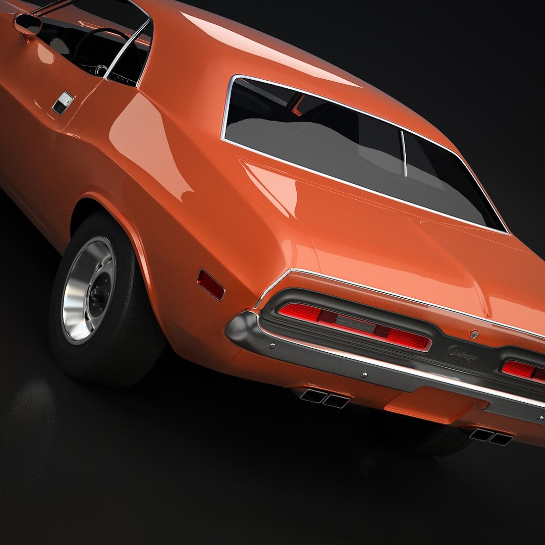 Dodge Challenger 3d Model