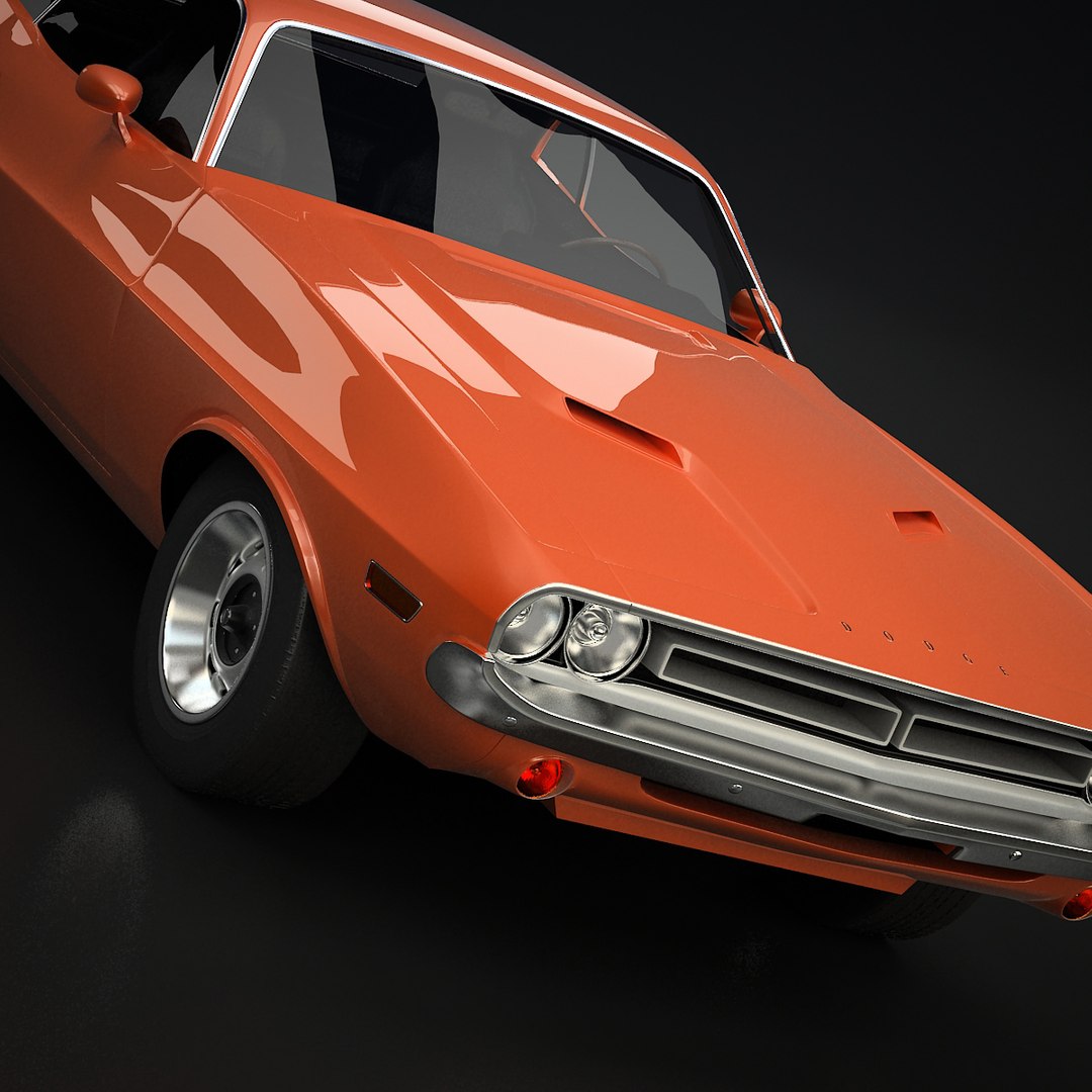 Dodge Challenger 3d Model