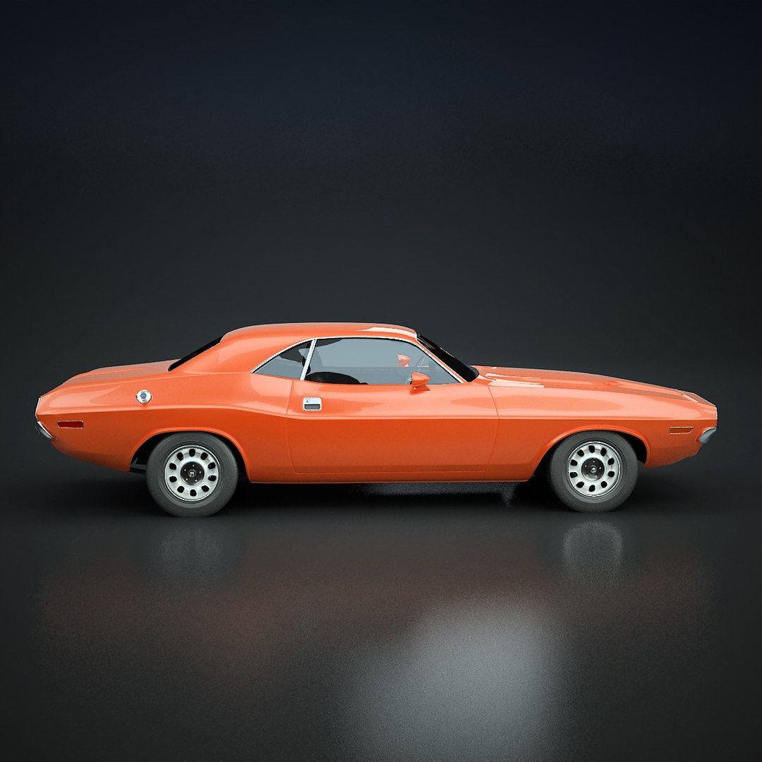 Dodge Challenger 3d Model
