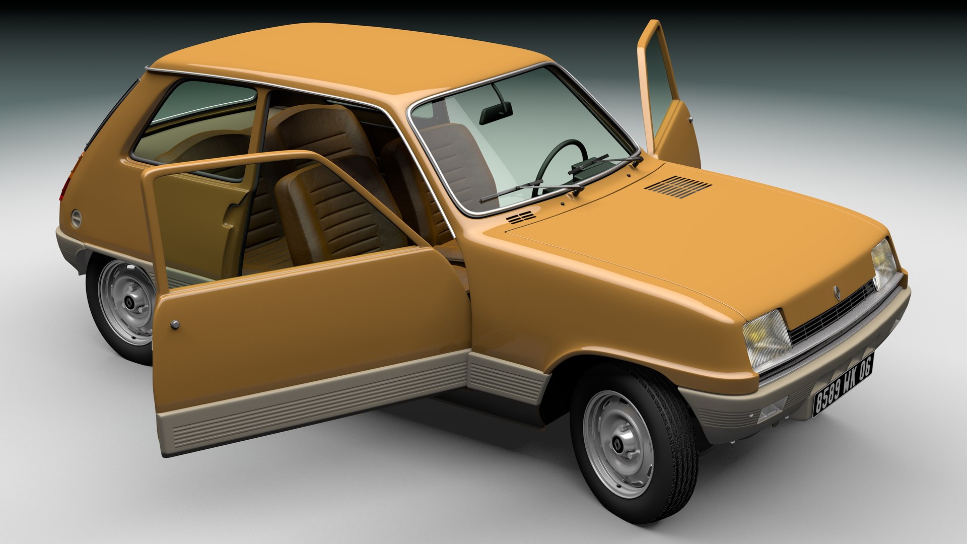 Renault 5GTL 1976 3D - TurboSquid 1837226