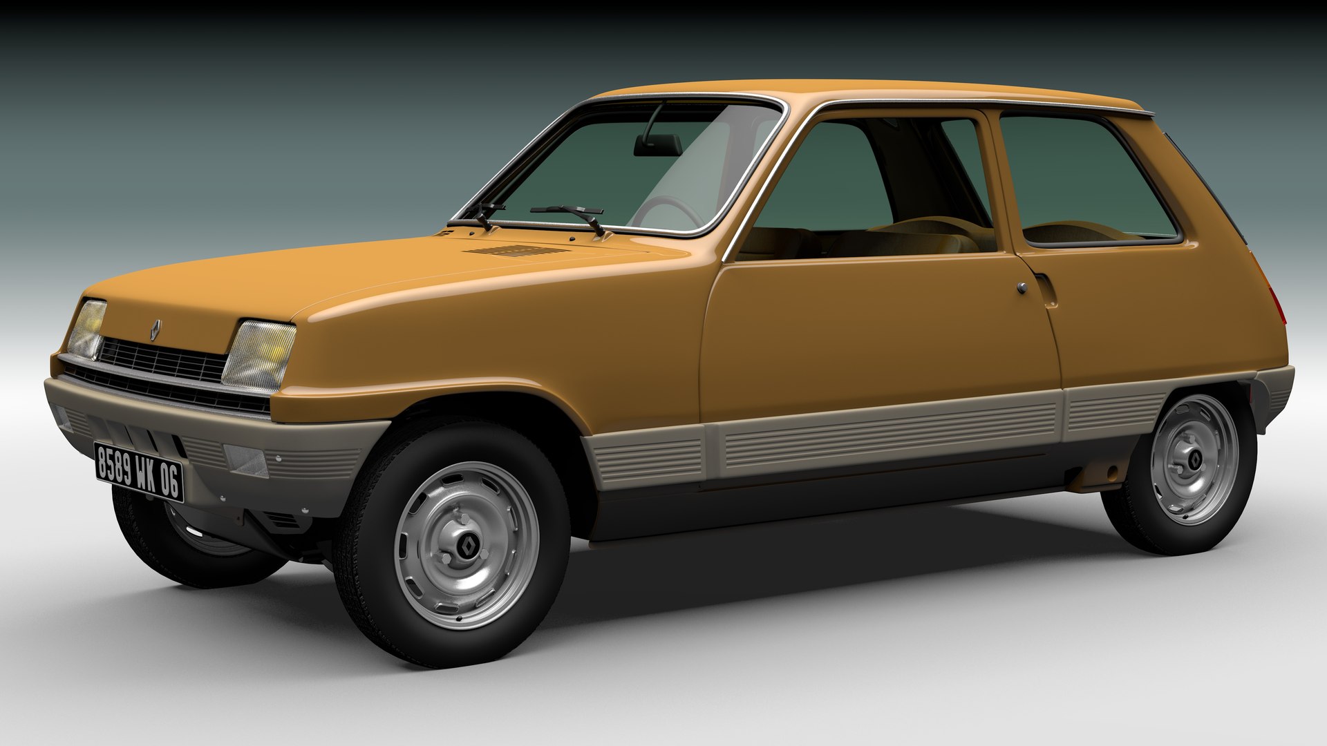 Renault 5GTL 1976 3D - TurboSquid 1837226