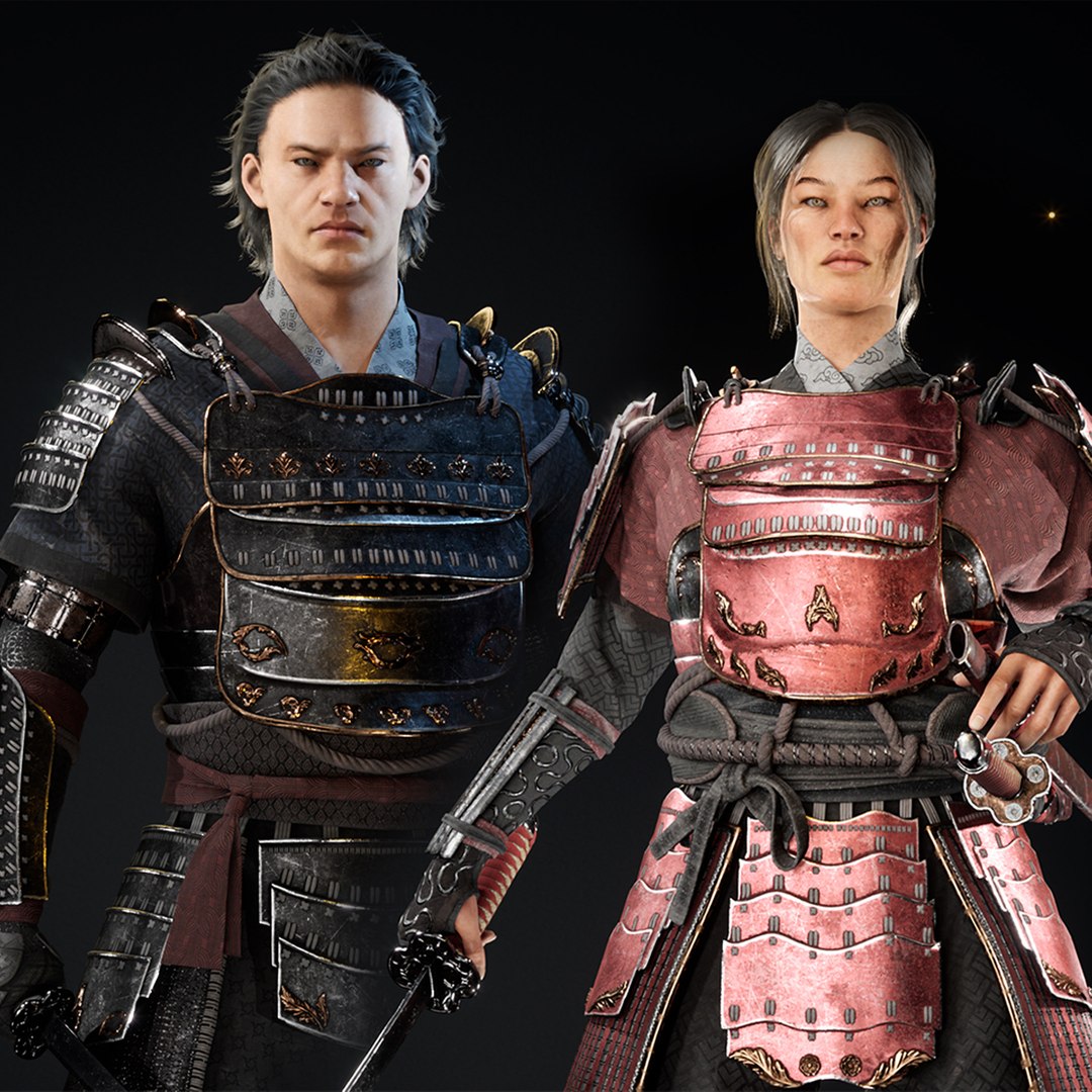 Samurai Pack 01 3D Model - TurboSquid 2280866