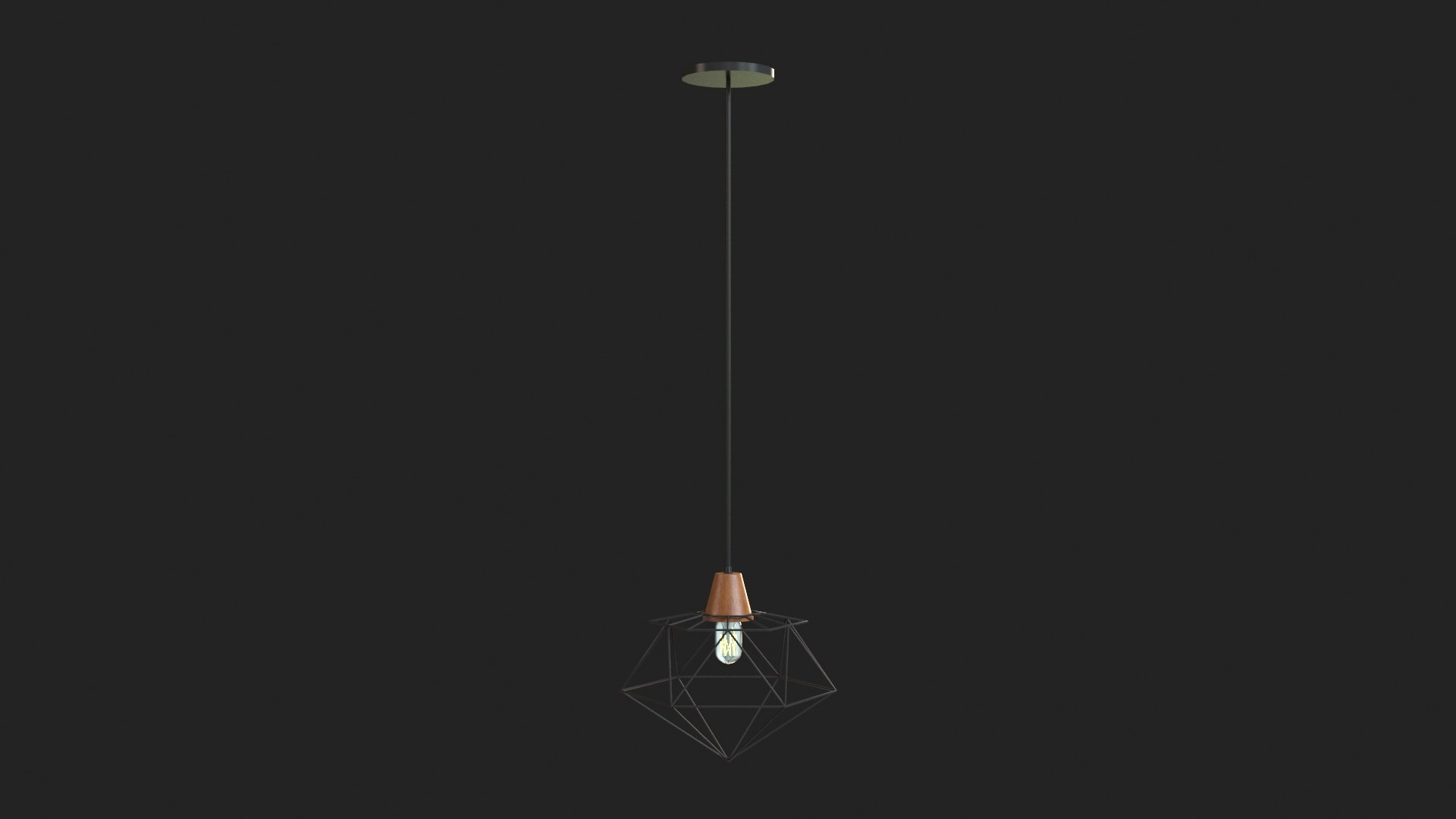 Wire Lamp V5 3D Model - TurboSquid 1918176