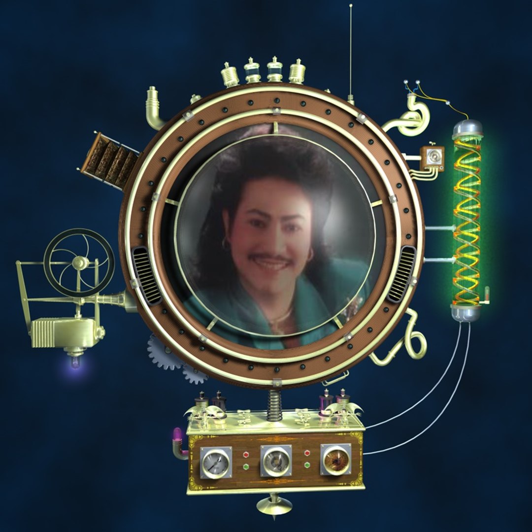 Steampunk Portal 3d C4d