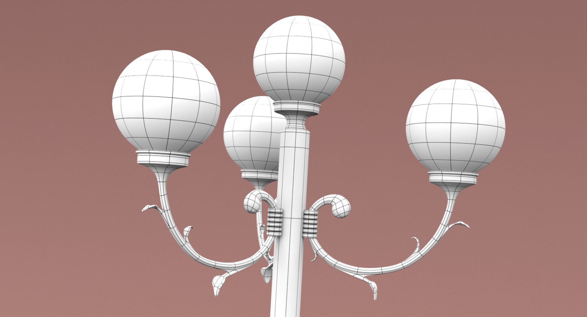 3D street lamp model - TurboSquid 1414220