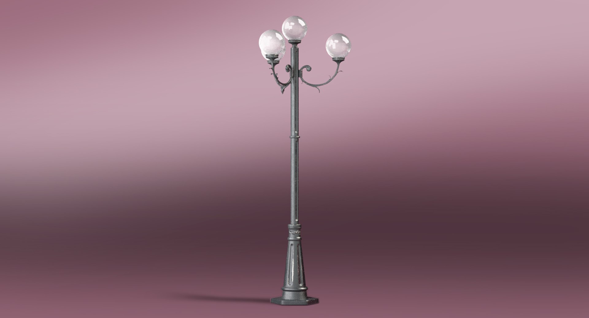 3D street lamp model - TurboSquid 1414220