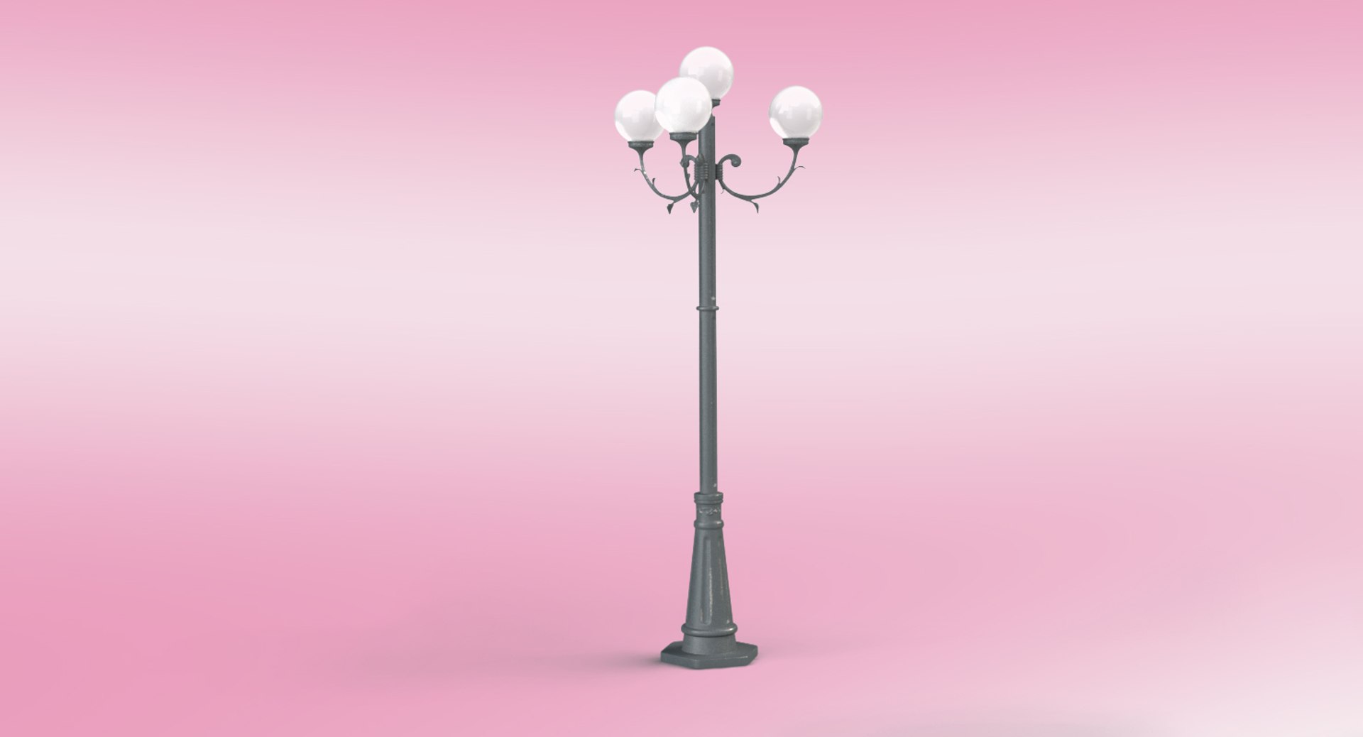 3D street lamp model - TurboSquid 1414220