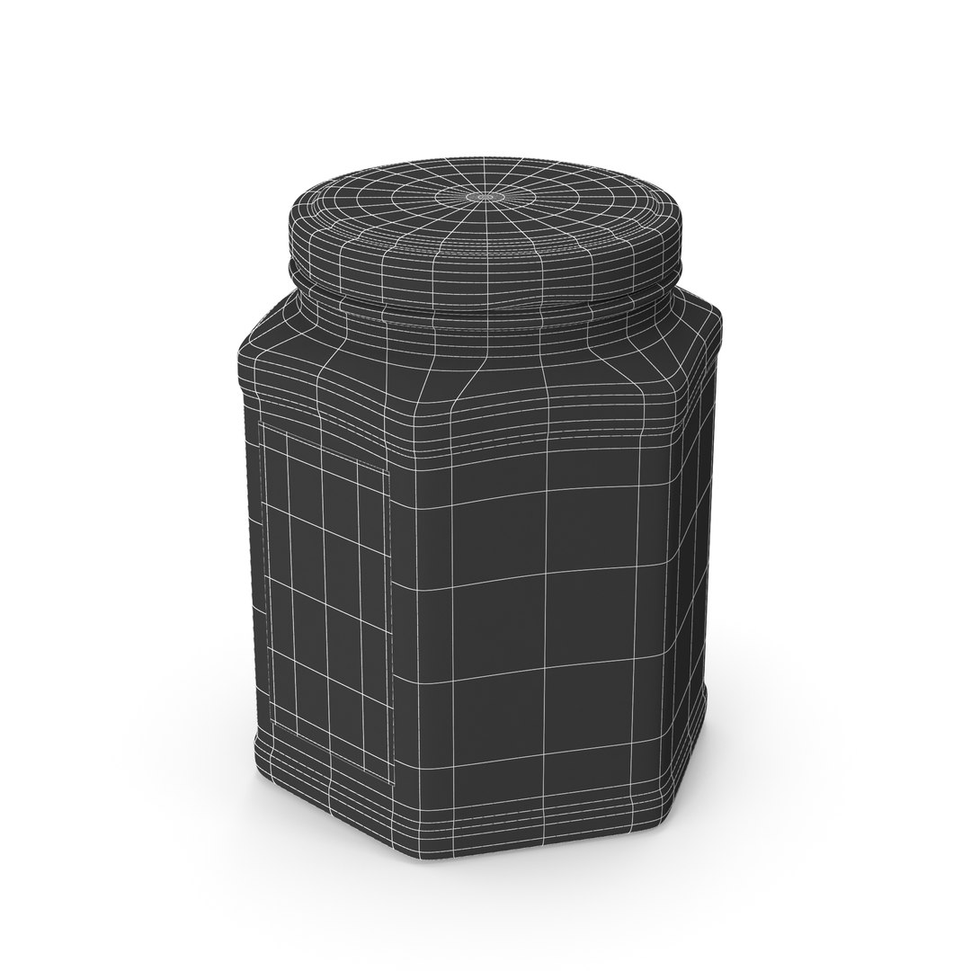 Glass Honey Jar 3D Model - TurboSquid 2030097