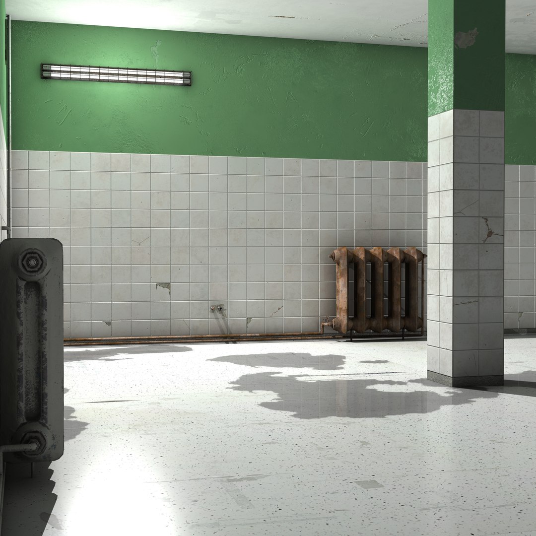 Room Interior Walls Tiles 3D - TurboSquid 1547120